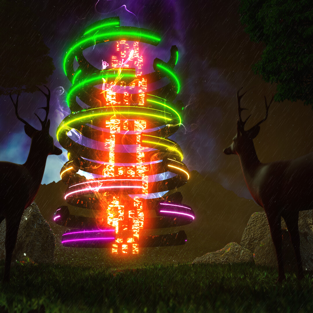 ArtStation - UNNATURAL FOREST