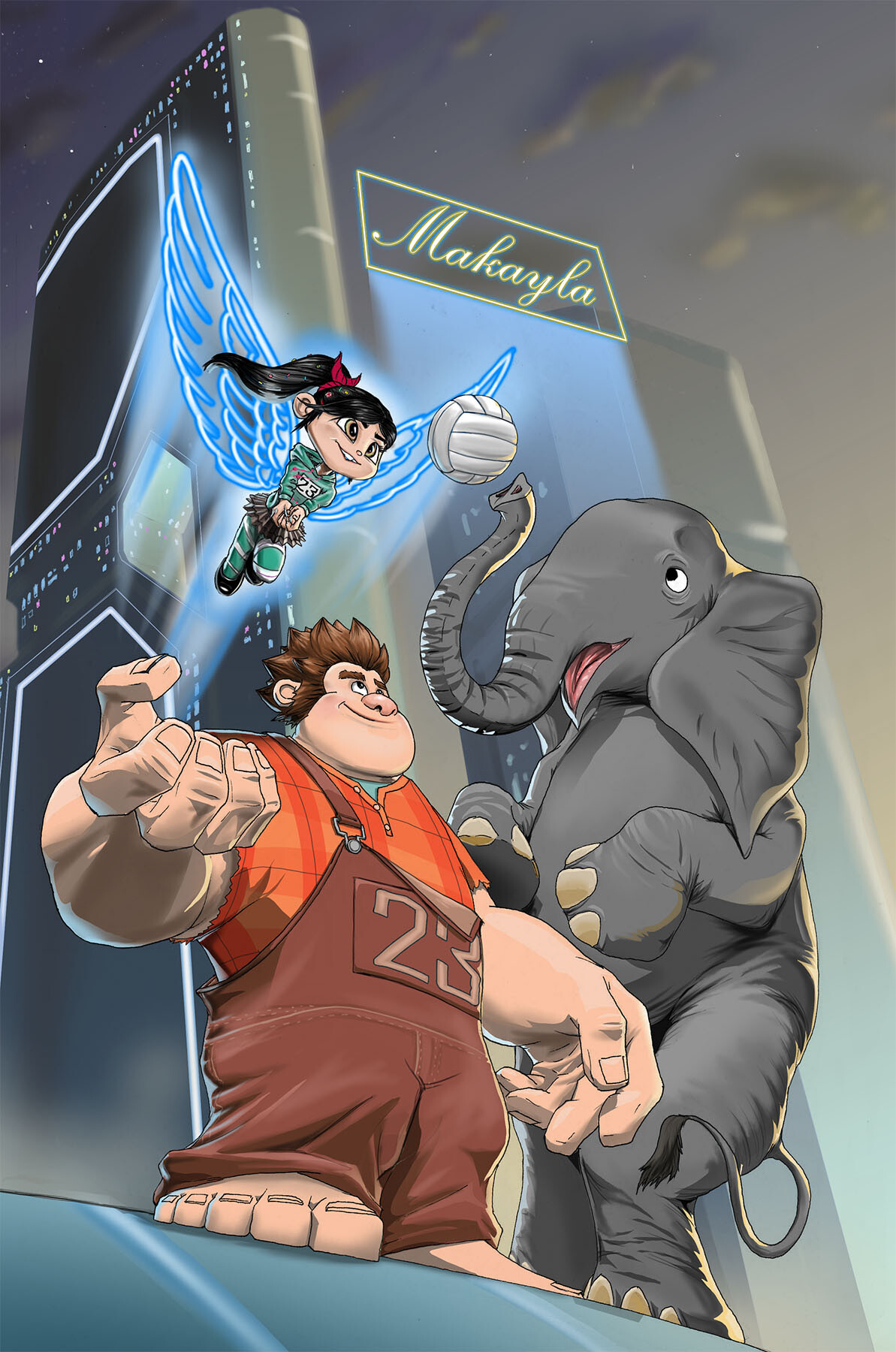 ArtStation - Wreck-it-Ralph
