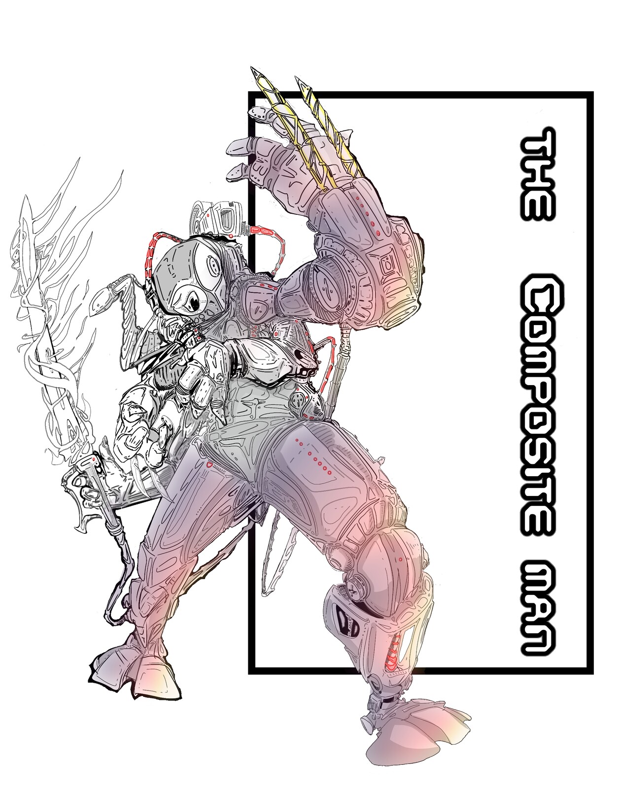 Christopher Reme - The composite man aka the humanoid Griffin aka the ...