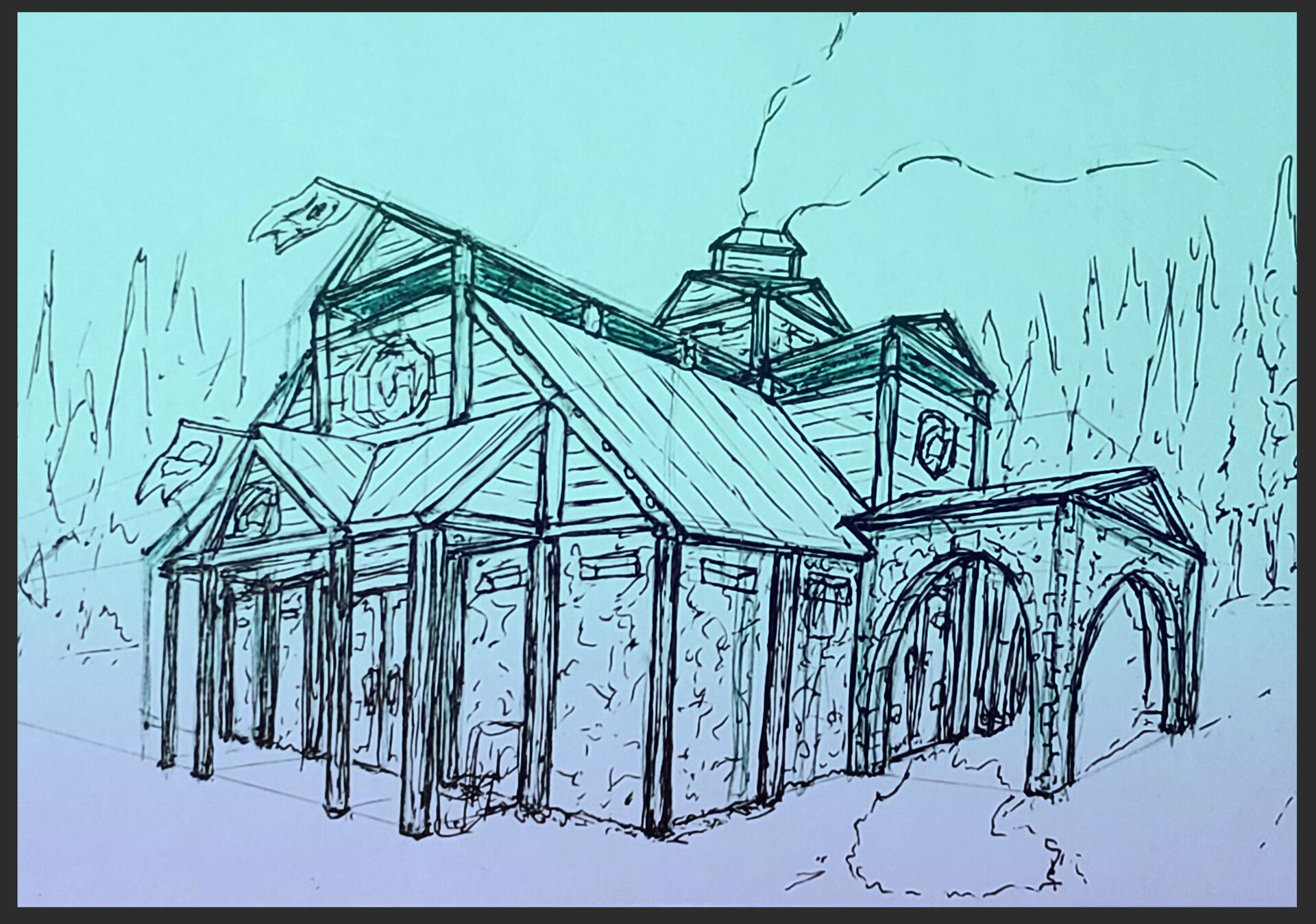 David Woelfel - Sketch Book 2020