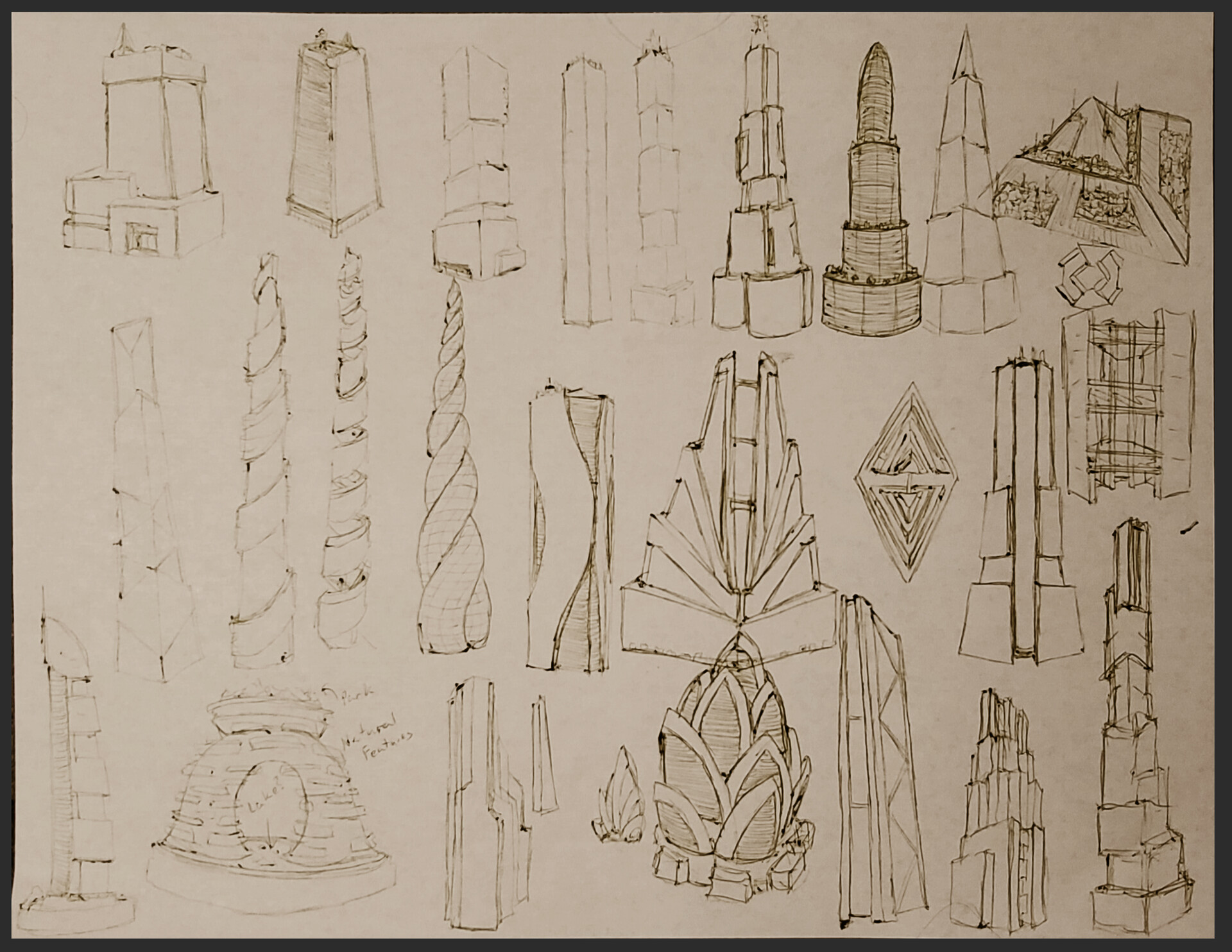 David Woelfel - Sketch Book 2020