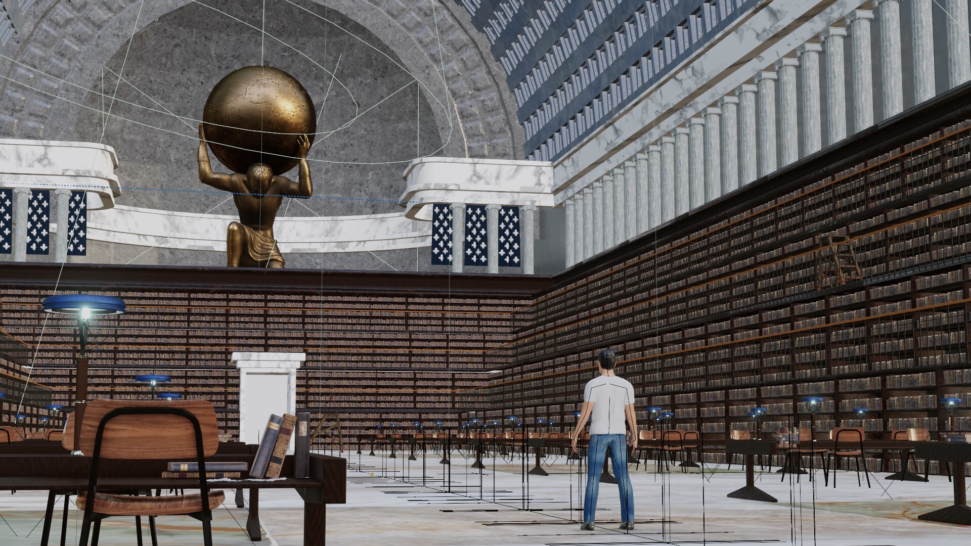 Jerry Meaden - The King's Library