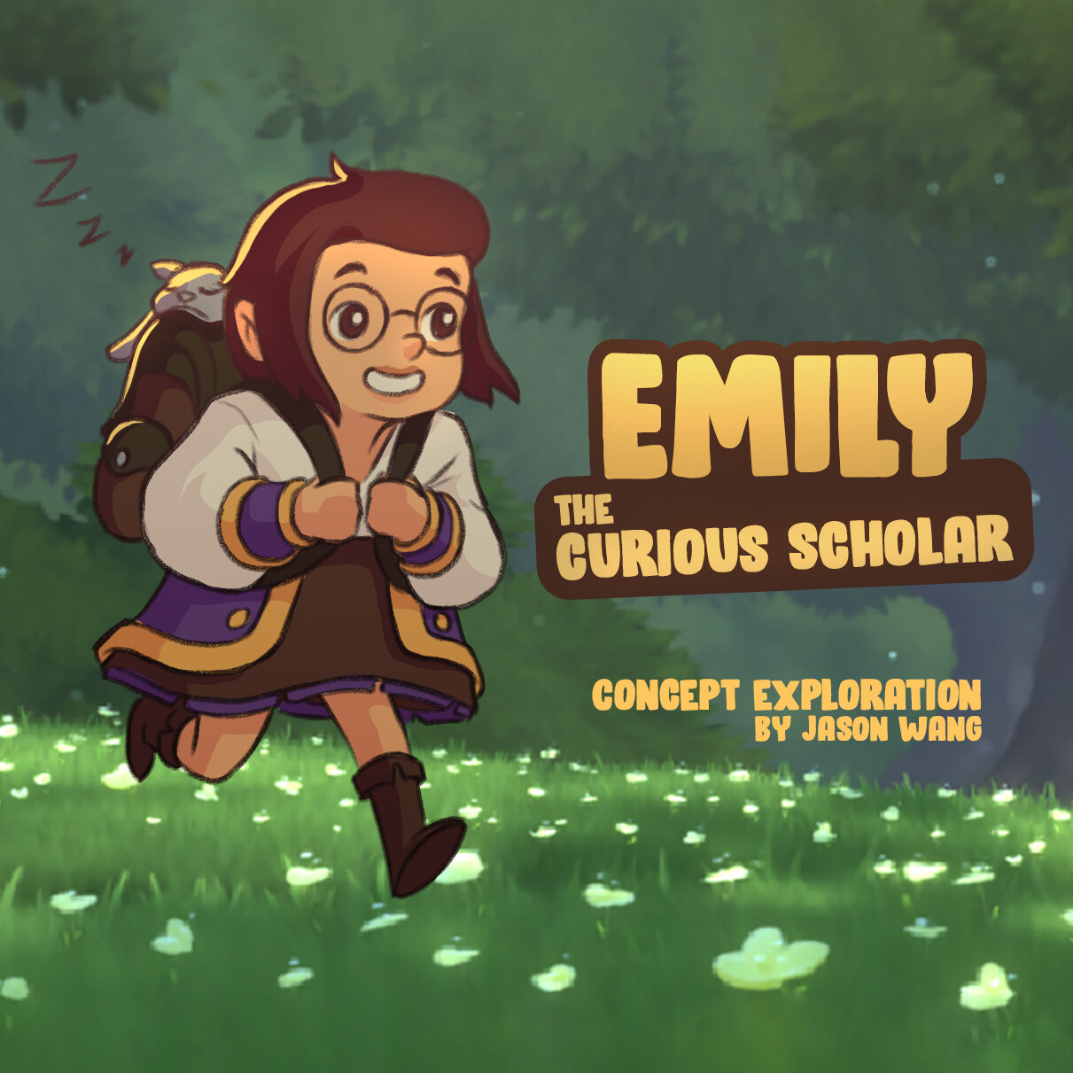 ArtStation - Emily the Curious Explorer