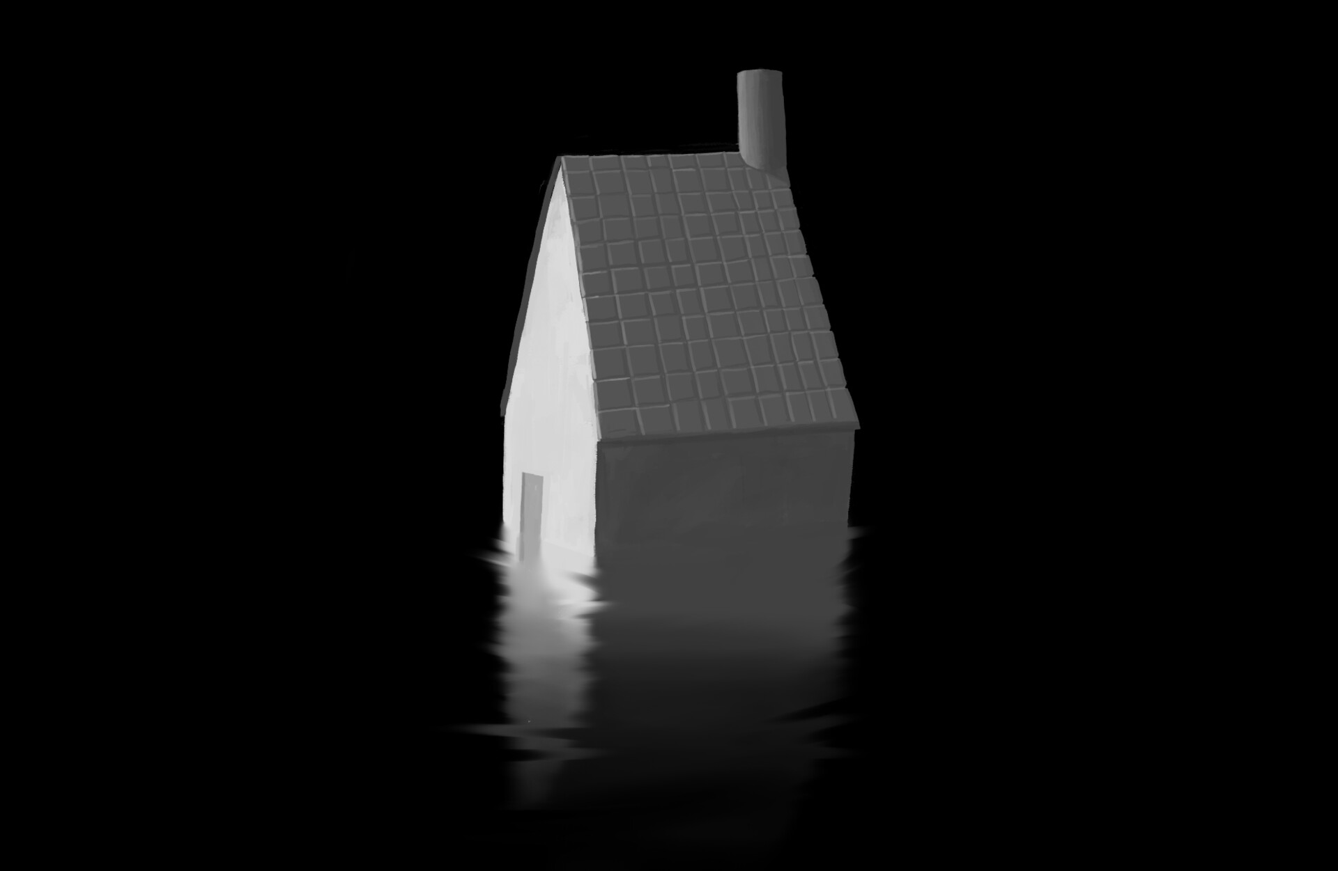 ArtStation - House on water