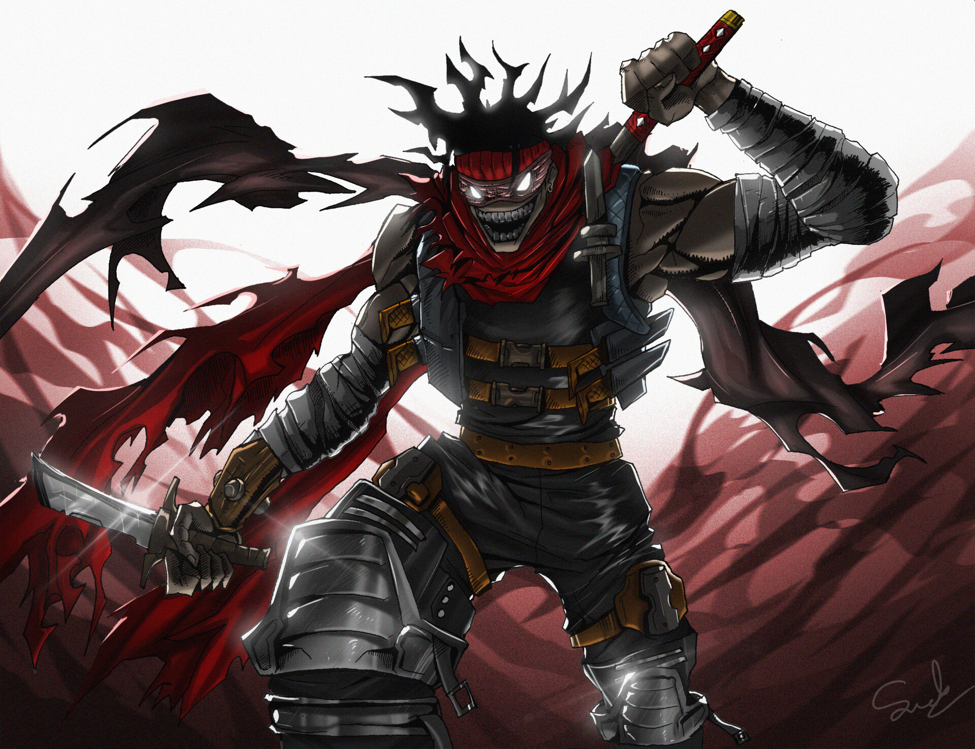 ArtStation - MHA Stain Artwork