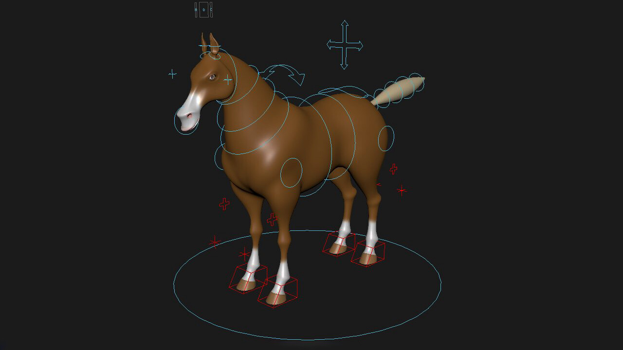 ArtStation - Horse Rig