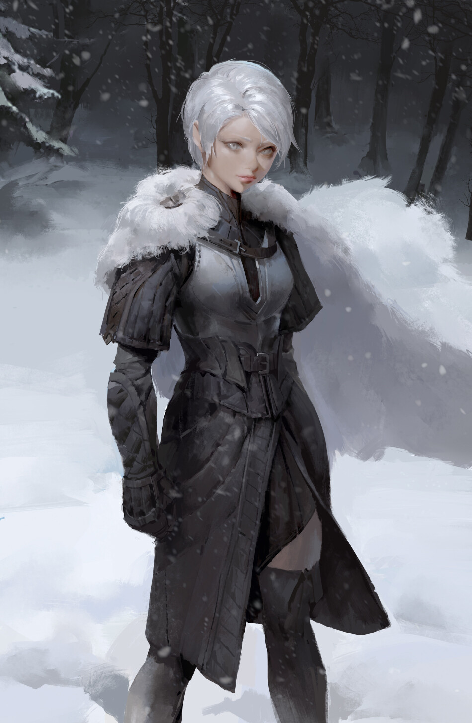Snow by YOUNG IL CHOI : r/ImaginaryCharacters