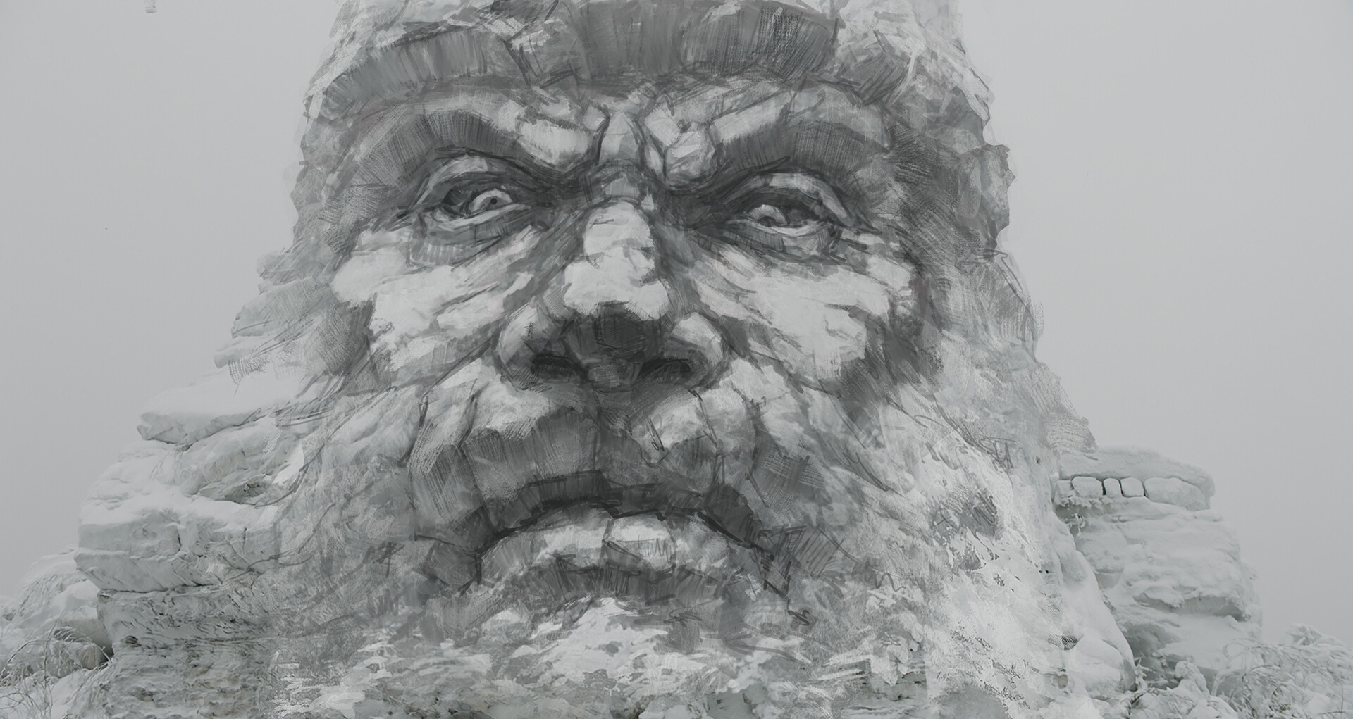 ArtStation - Snow Head