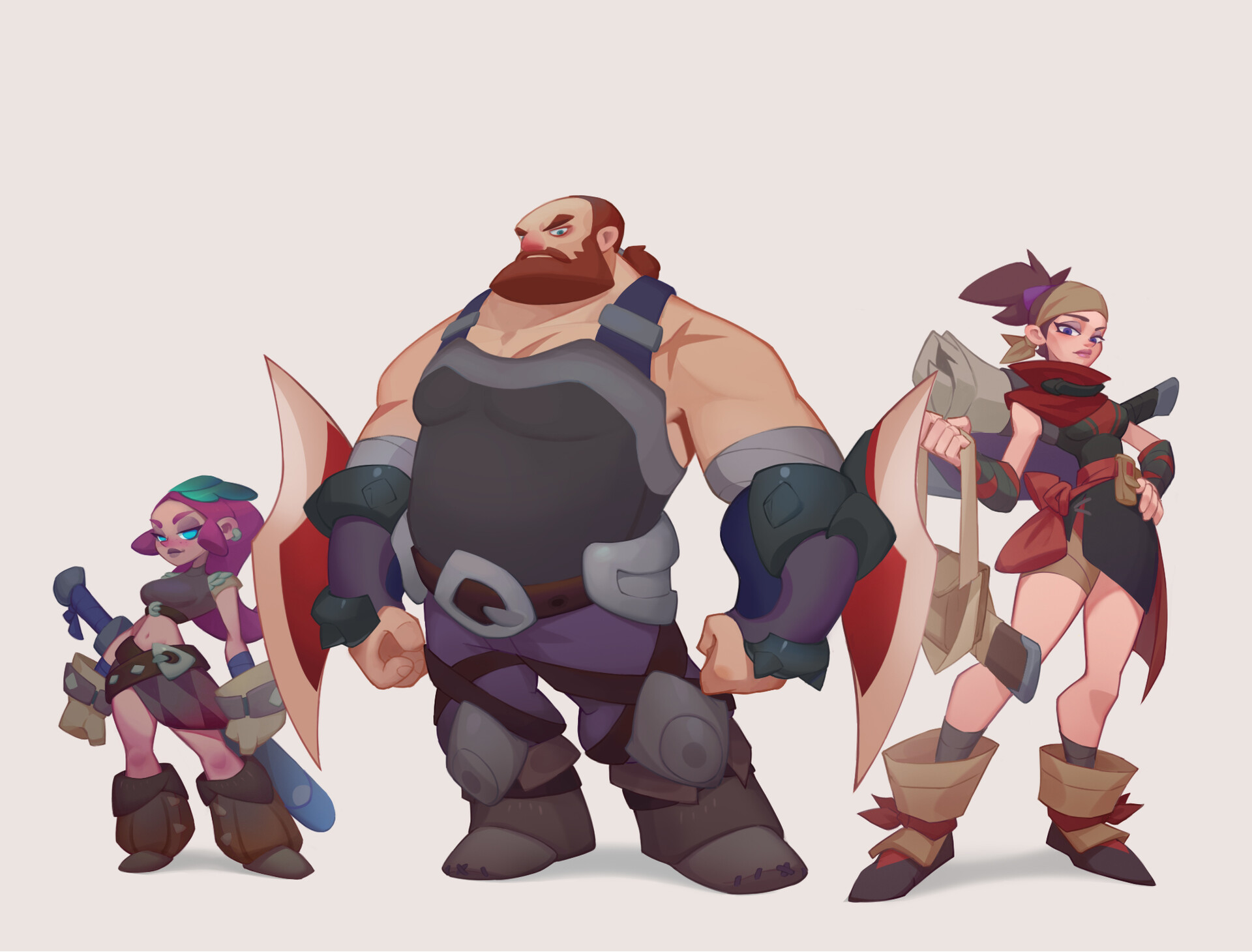 ArtStation - Mercenary team