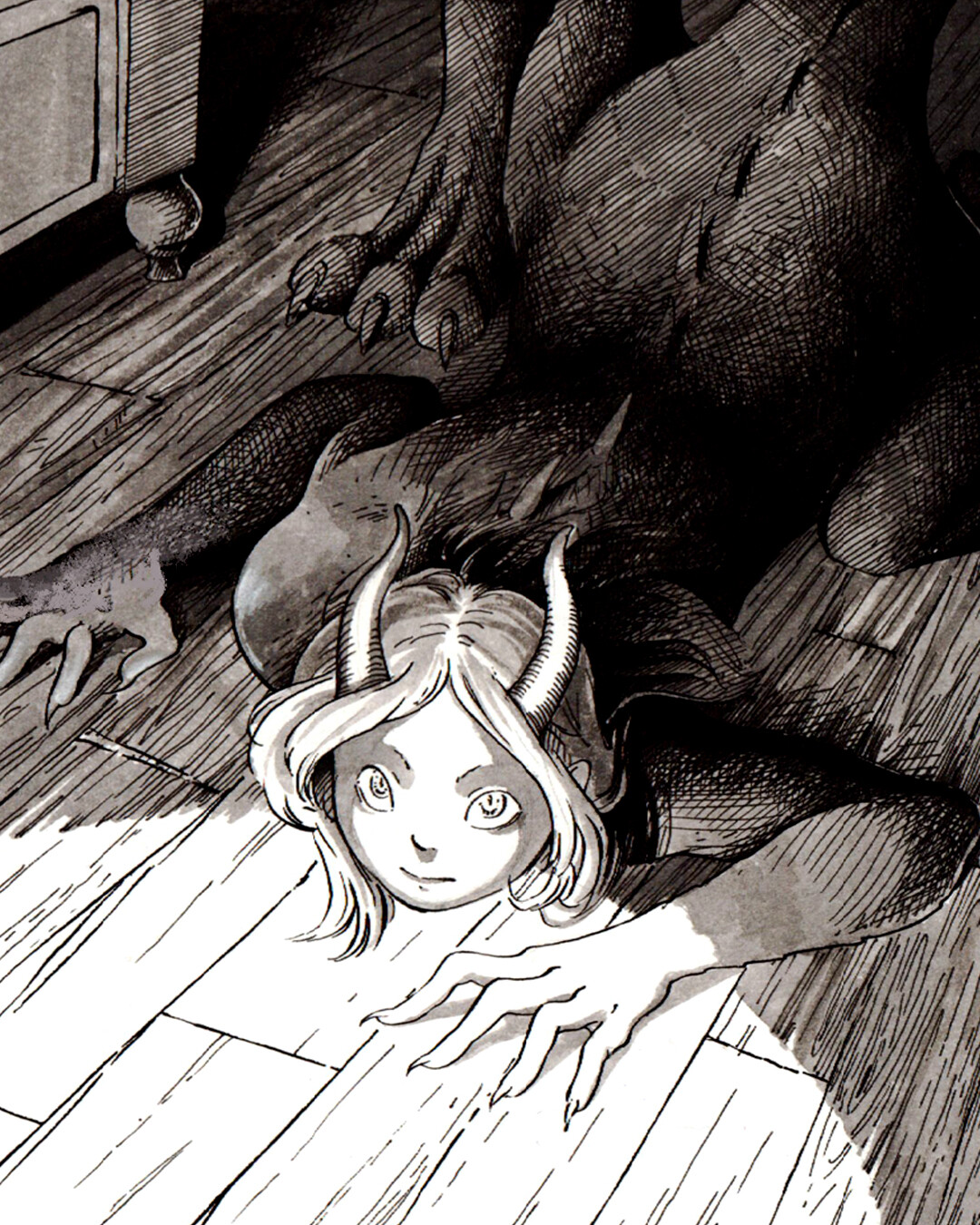 ArtStation - Crawl (Inktober)