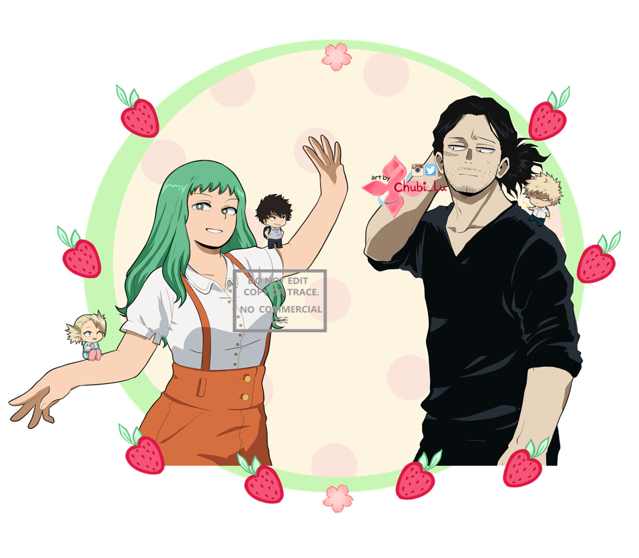 Artstation Miss Joke And Aizawa