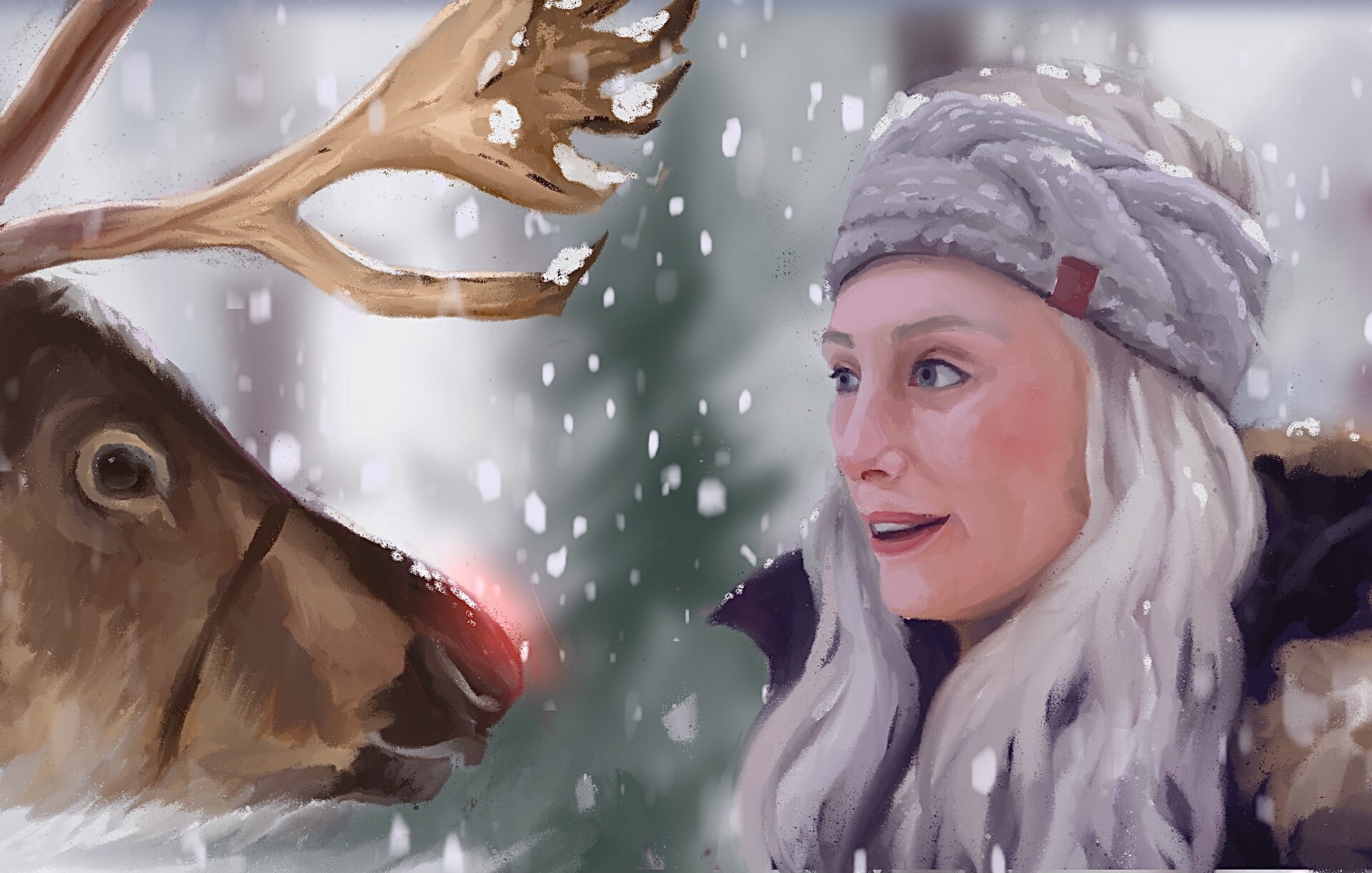 ArtStation - Meeting Rudolph