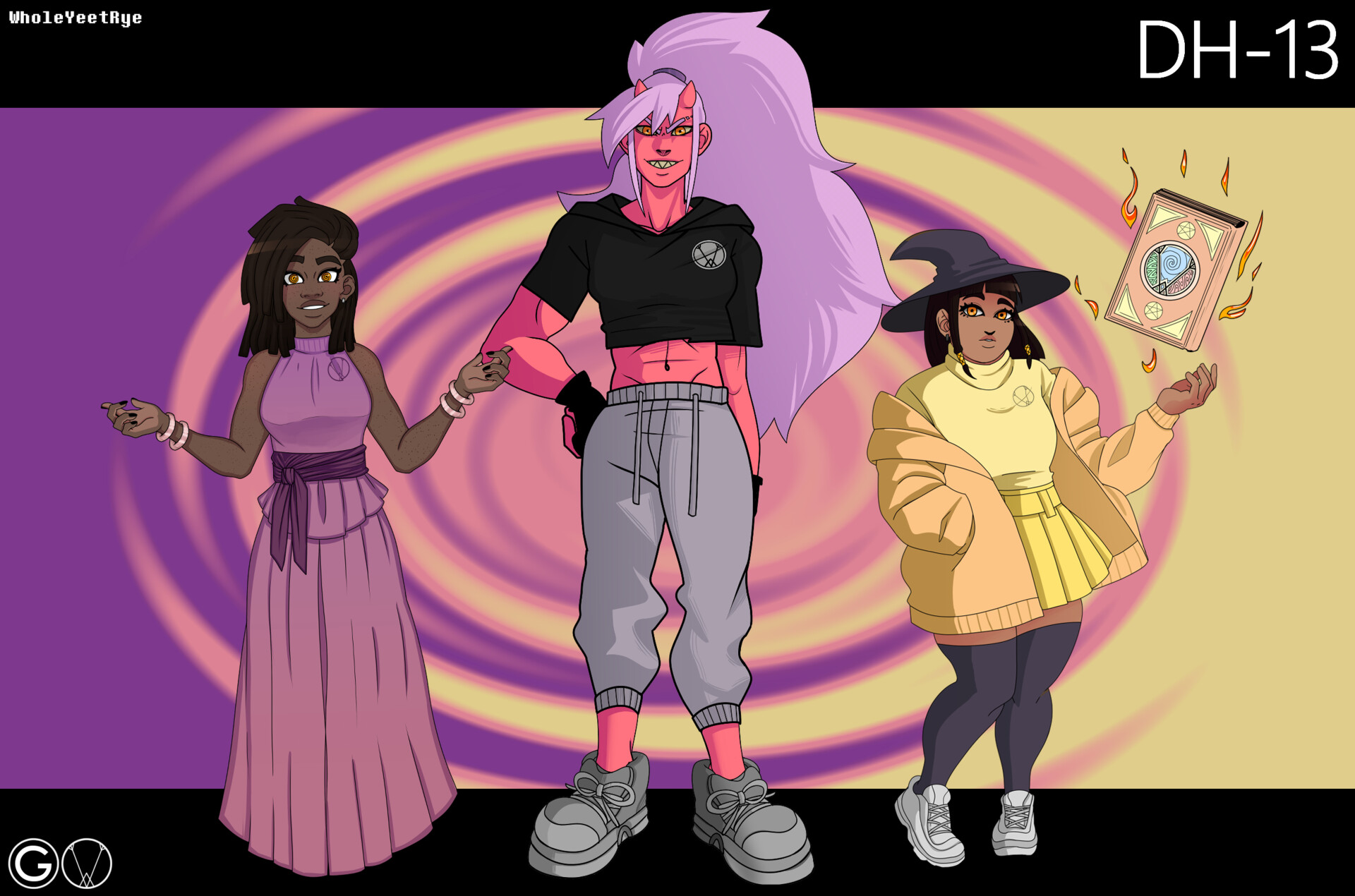 ArtStation - Delphi, Hannya, and Mira - Squad DH-13