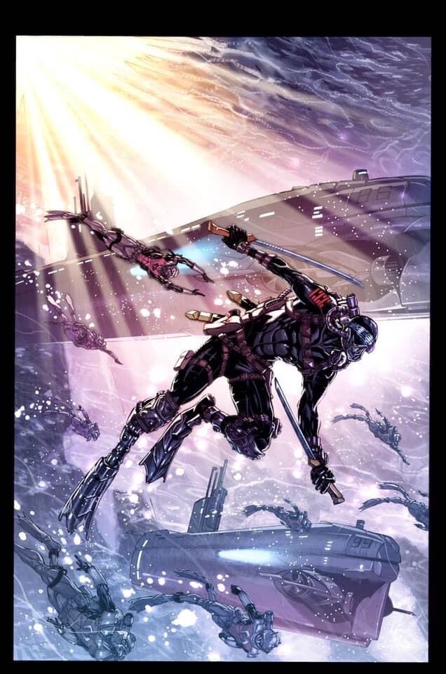 ArtStation - SNAKE EYES: AGENT OF COBRA #3 Cover (Color)