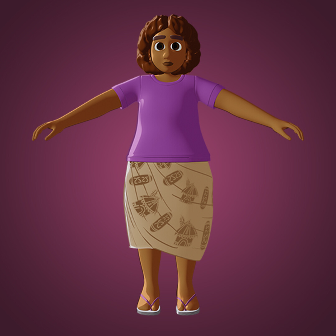 ArtStation - Character "Ade" from my short animation called "PARADOKS"