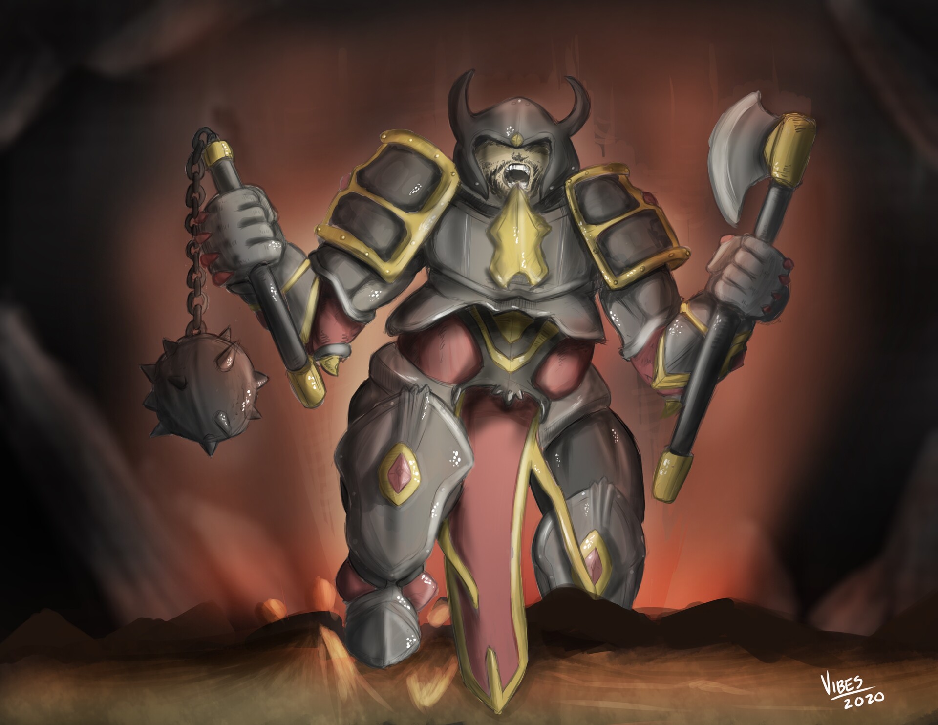 ArtStation - Cave Conqueror