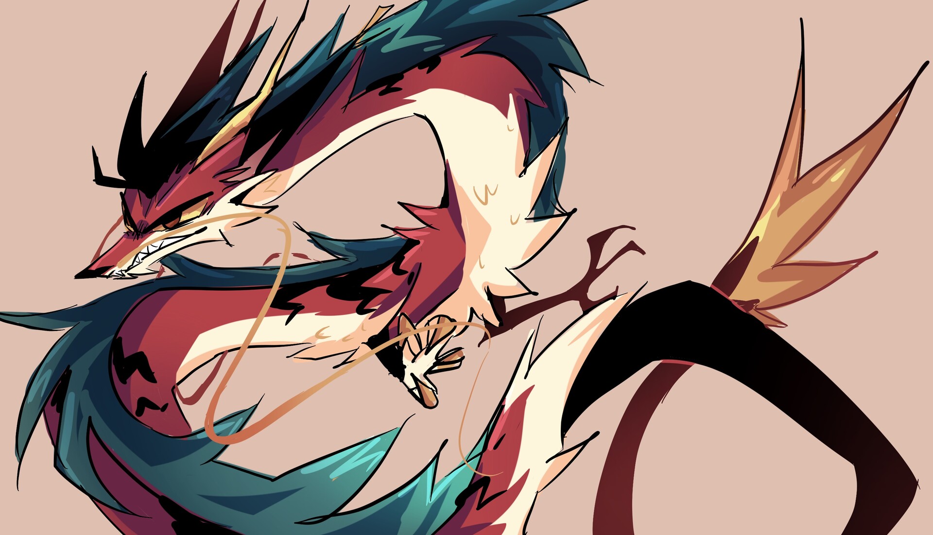 ArtStation - Noodle Dragon