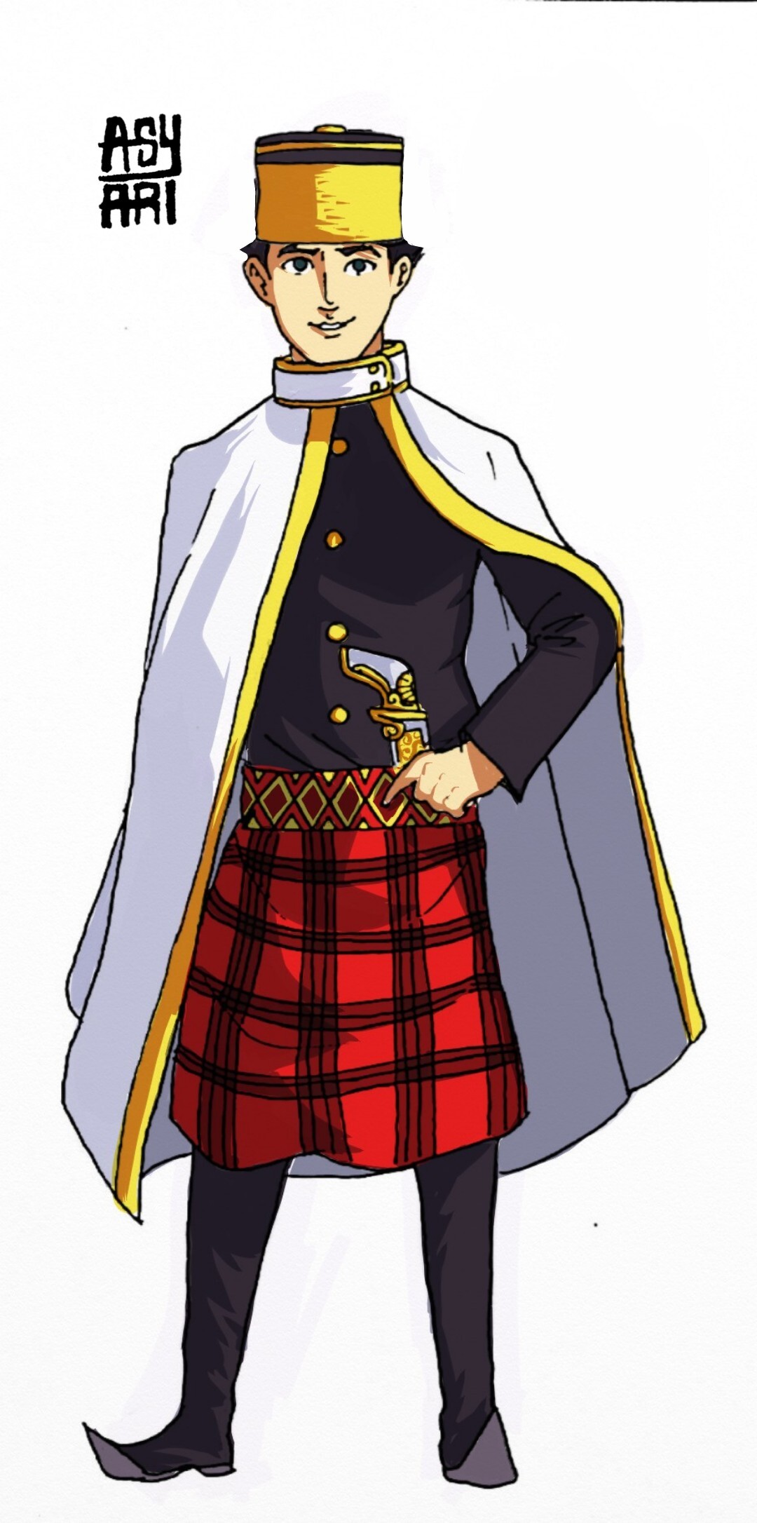 ArtStation - Bugis Warrior