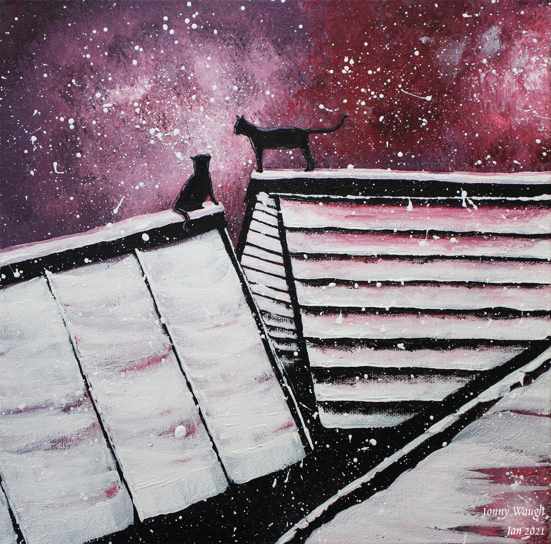 ArtStation - Snowy Winter Romance