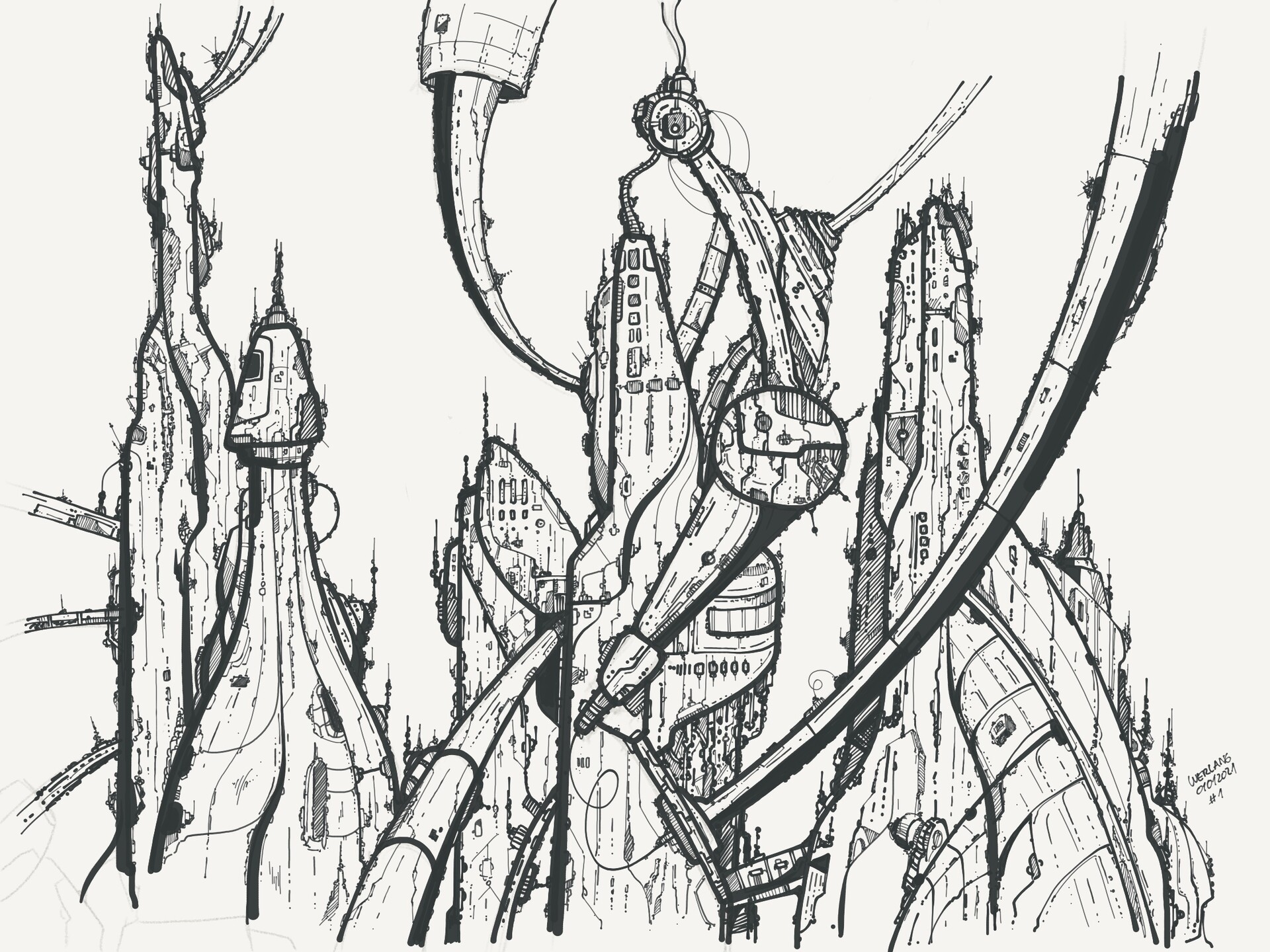 ArtStation - Alien factory