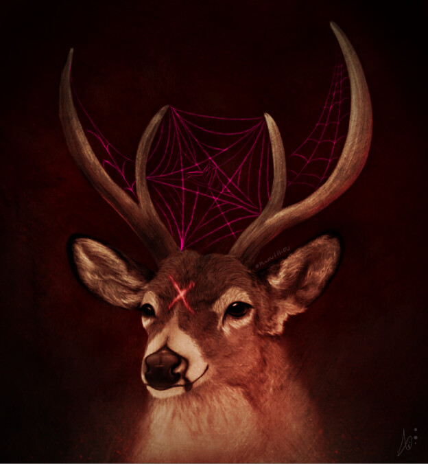 ArtStation - Deer Portrait - Alastor