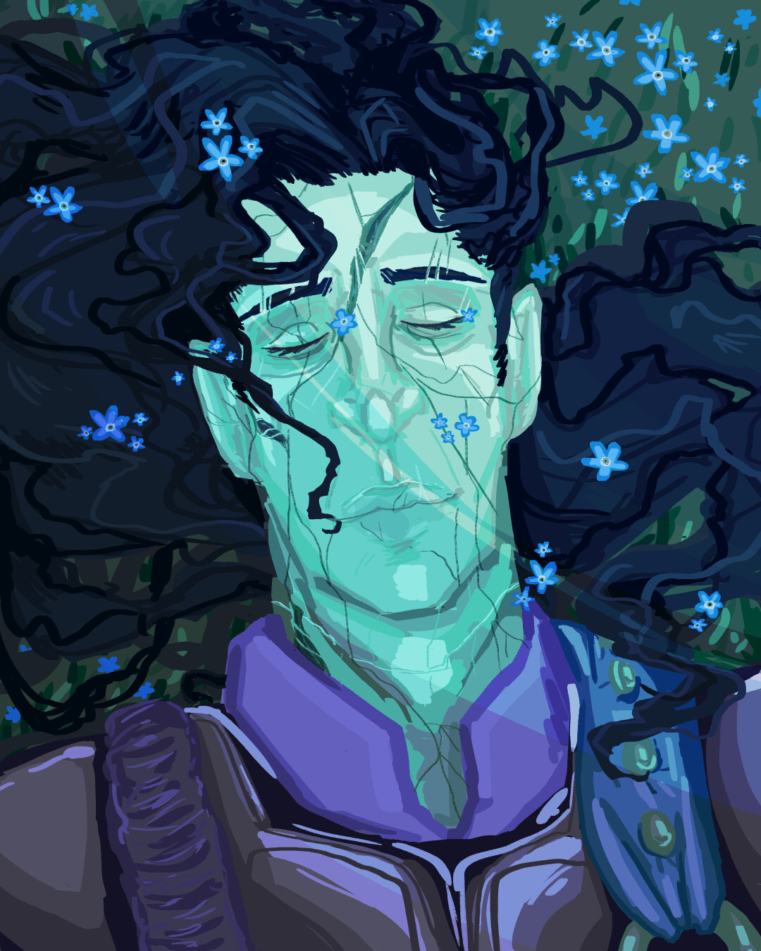 ArtStation - Forget-Me-Not