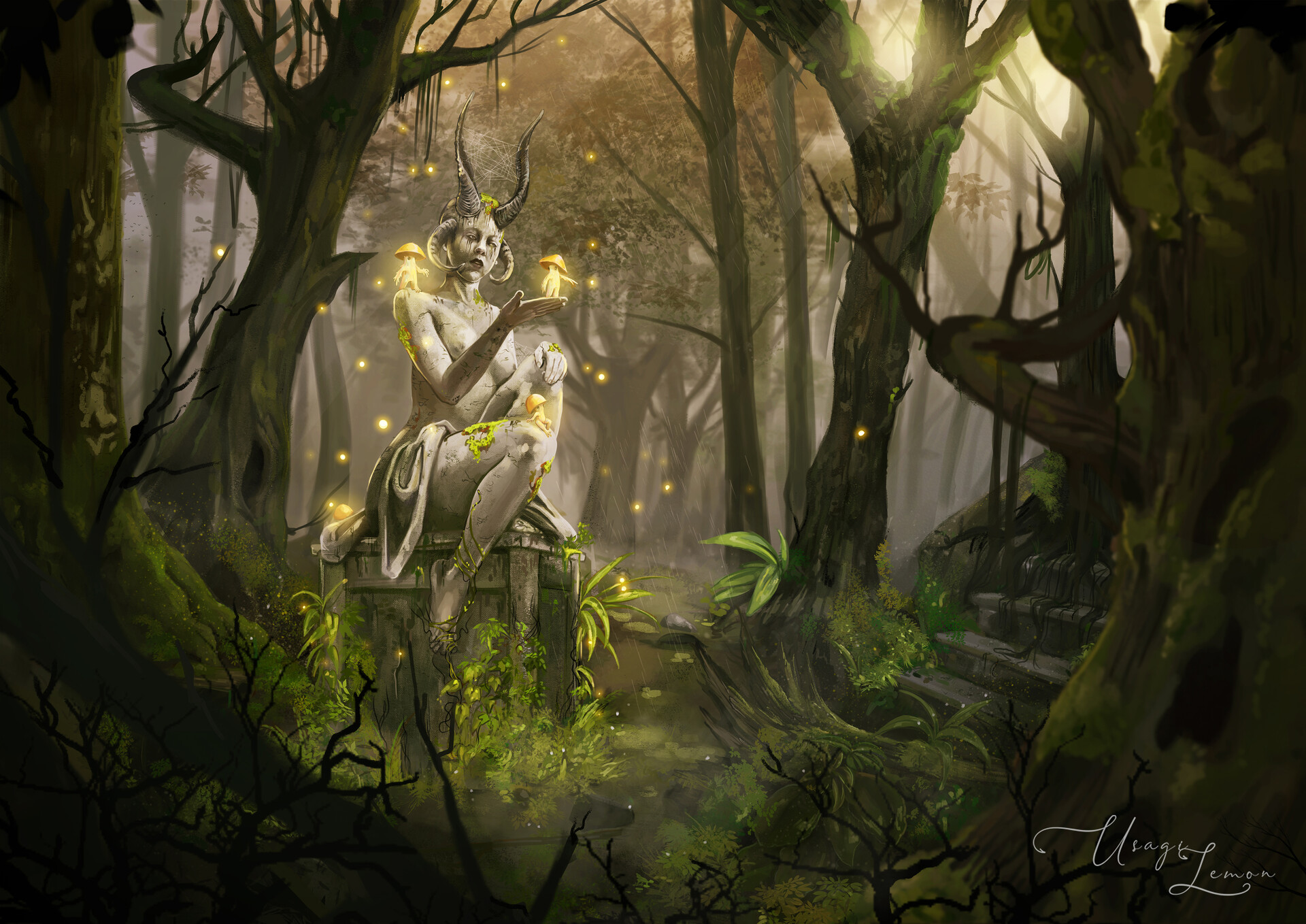 ArtStation - In the forest