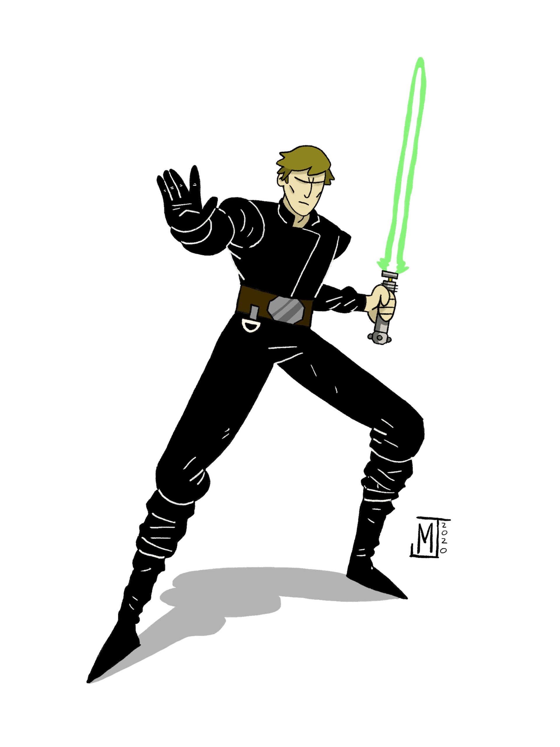 ArtStation - Luke Skywalker (ROTJ)