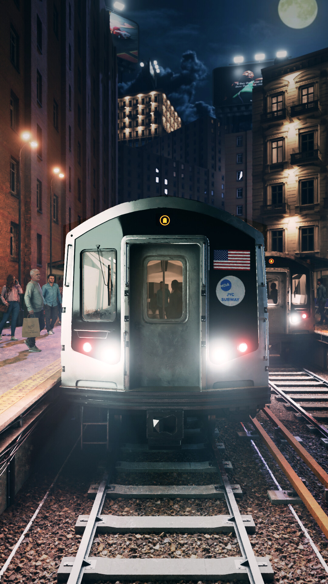 ArtStation - New York City Subway Station