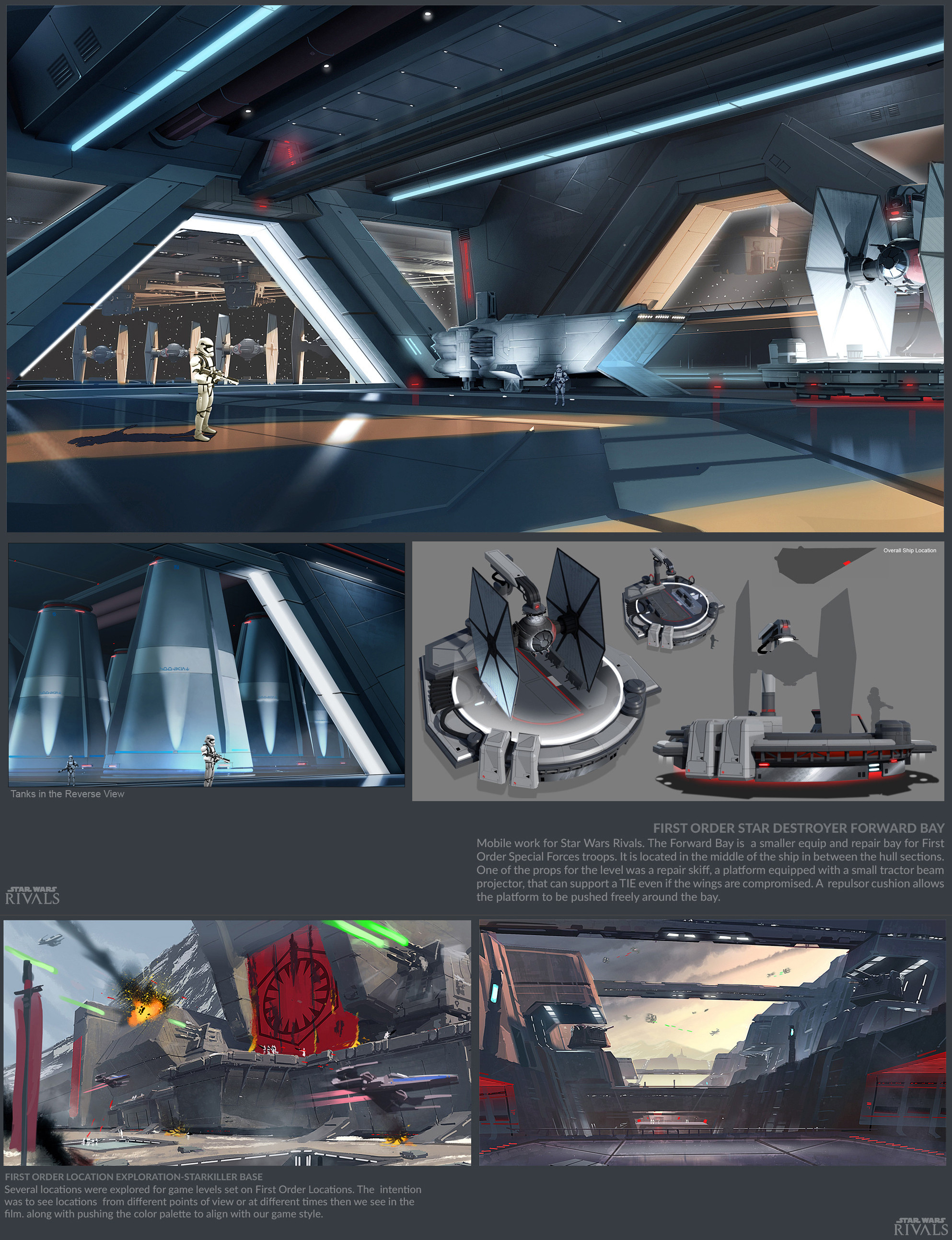 Christian A Piccolo Concept Art - Star Wars- Rivals- First Order Locations