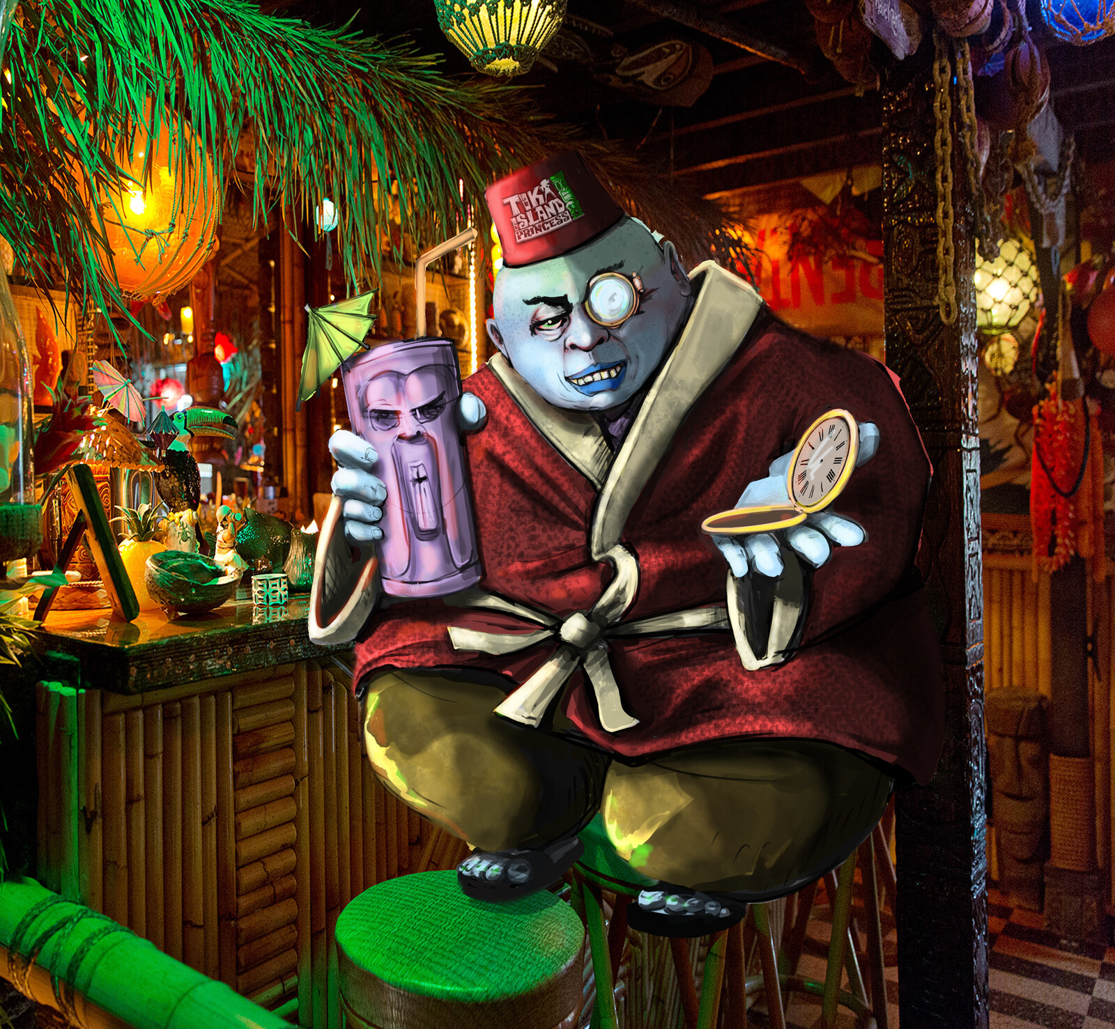 Tiki Island Princess - Rando Characters