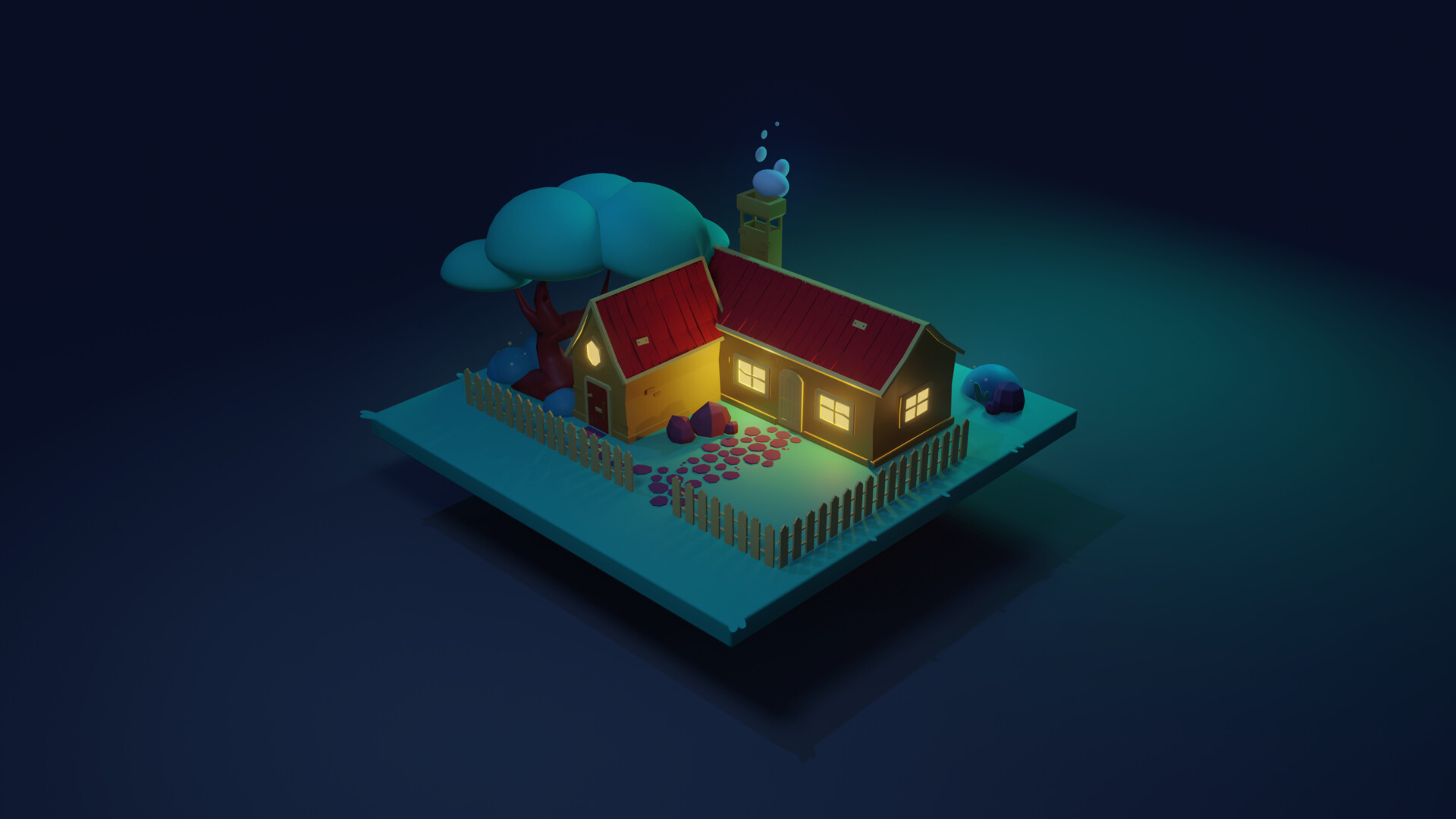 ArtStation - Cozy House 3D version
