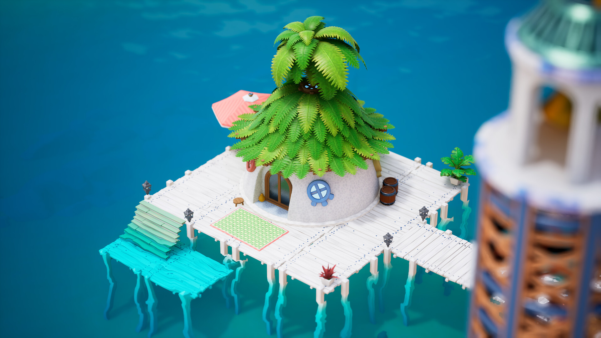 Super Mario Sunshine Isle Delfino