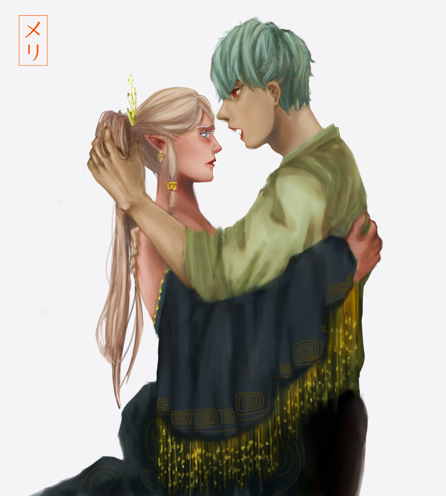 ArtStation - Elf and Vampire : STUDY