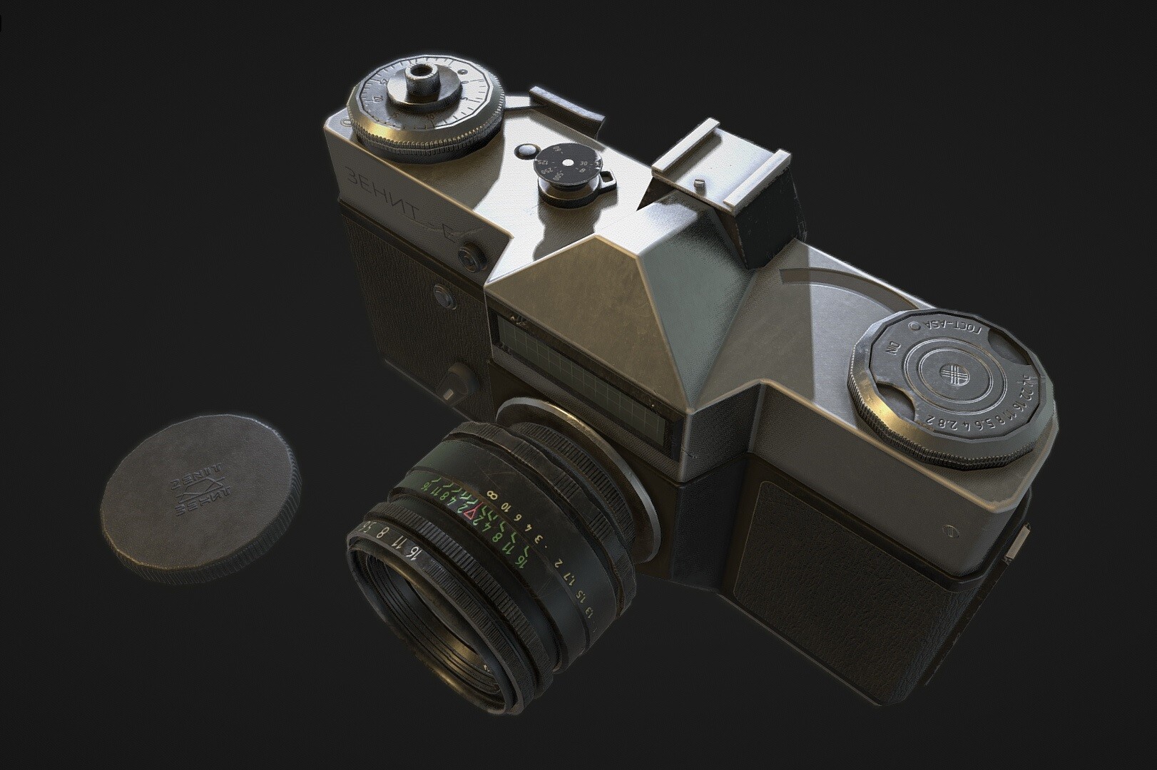 ArtStation - CAMERA ZENIT-E