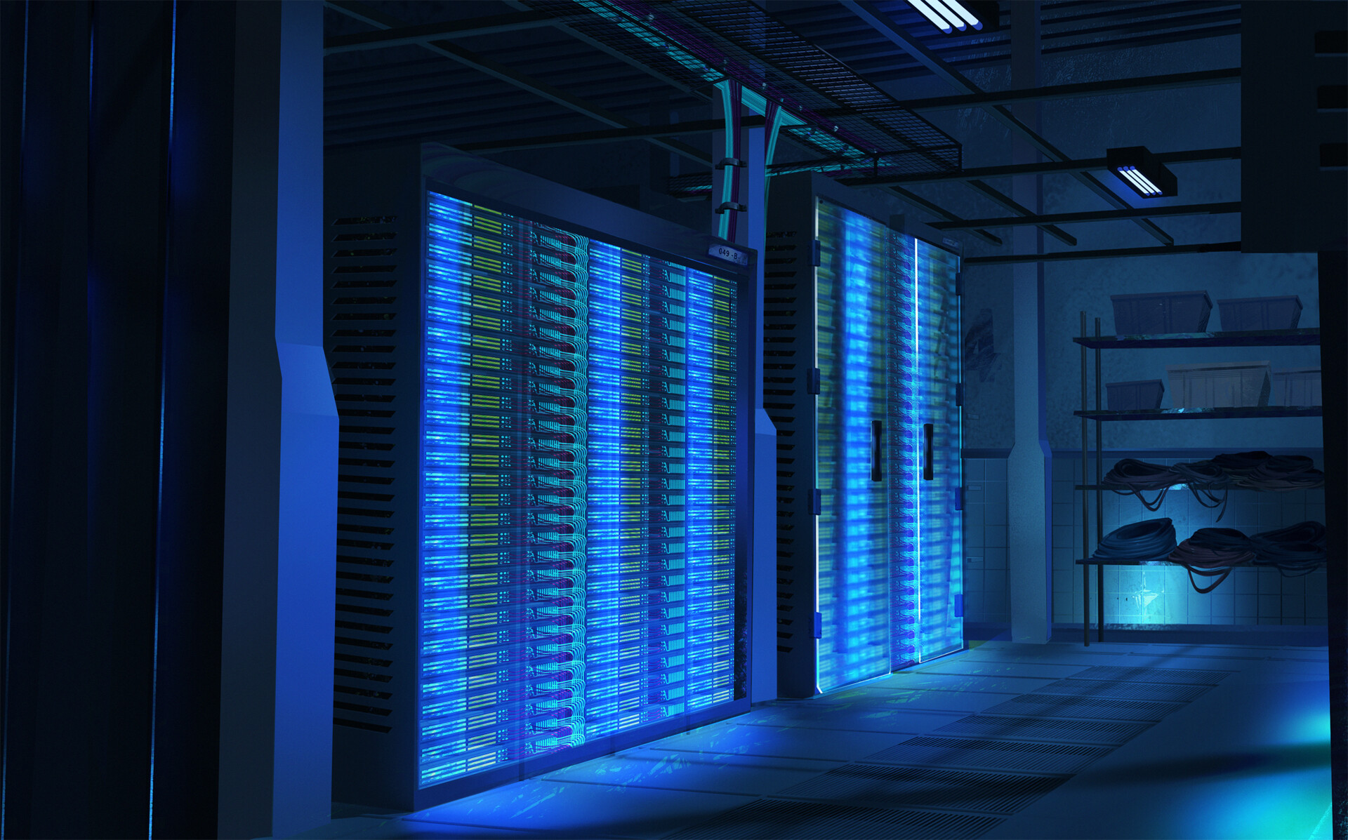 ArtStation - Server room