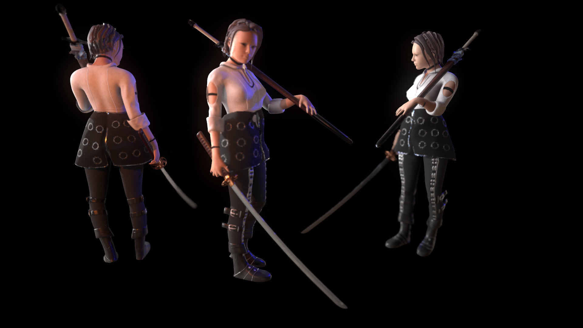 ArtStation - Sword Sister - 3D