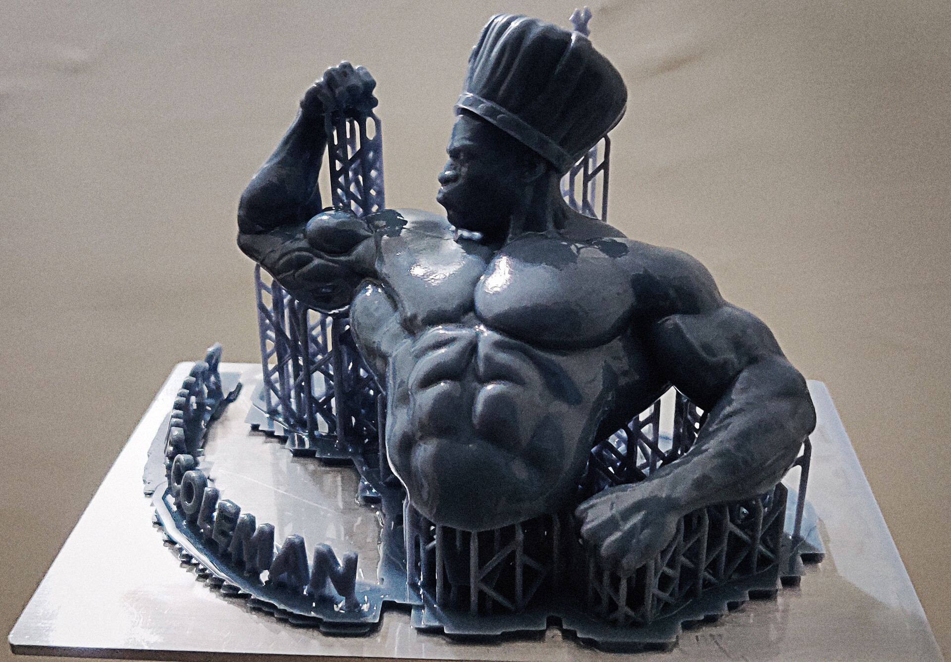 Sachin S - King Ronnie Coleman Statue Project