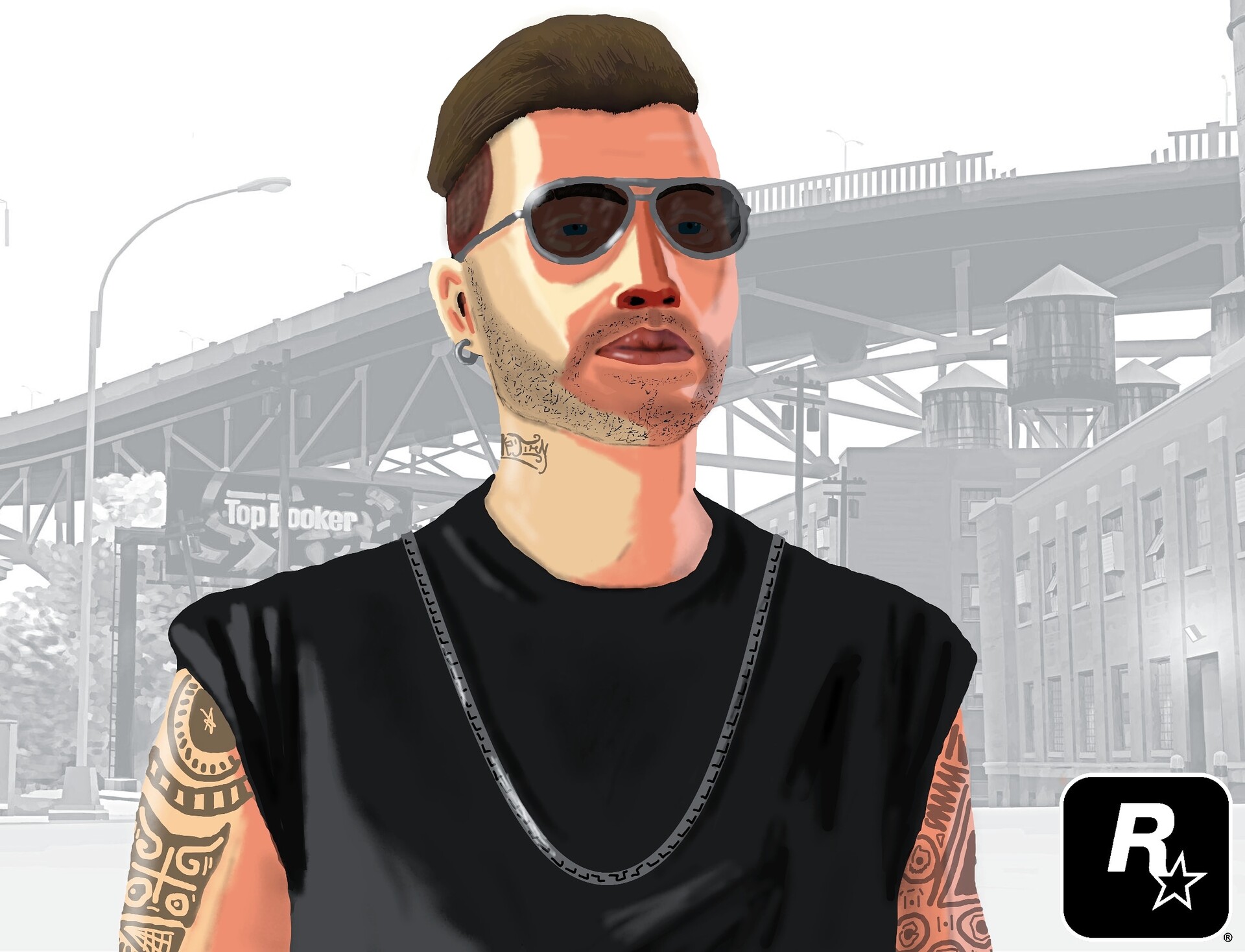 ArtStation - Gta 4 fan art