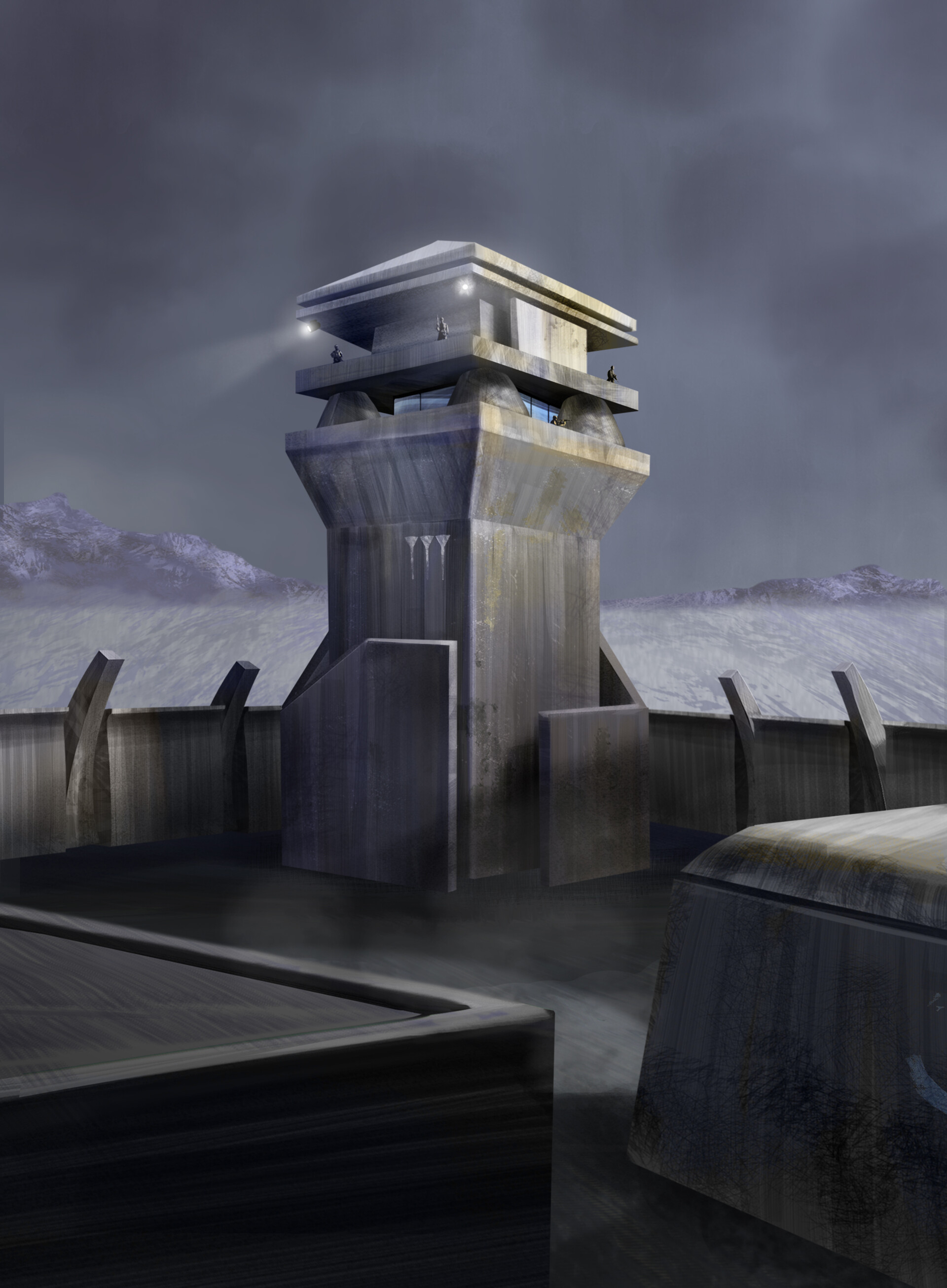 ArtStation - guard tower