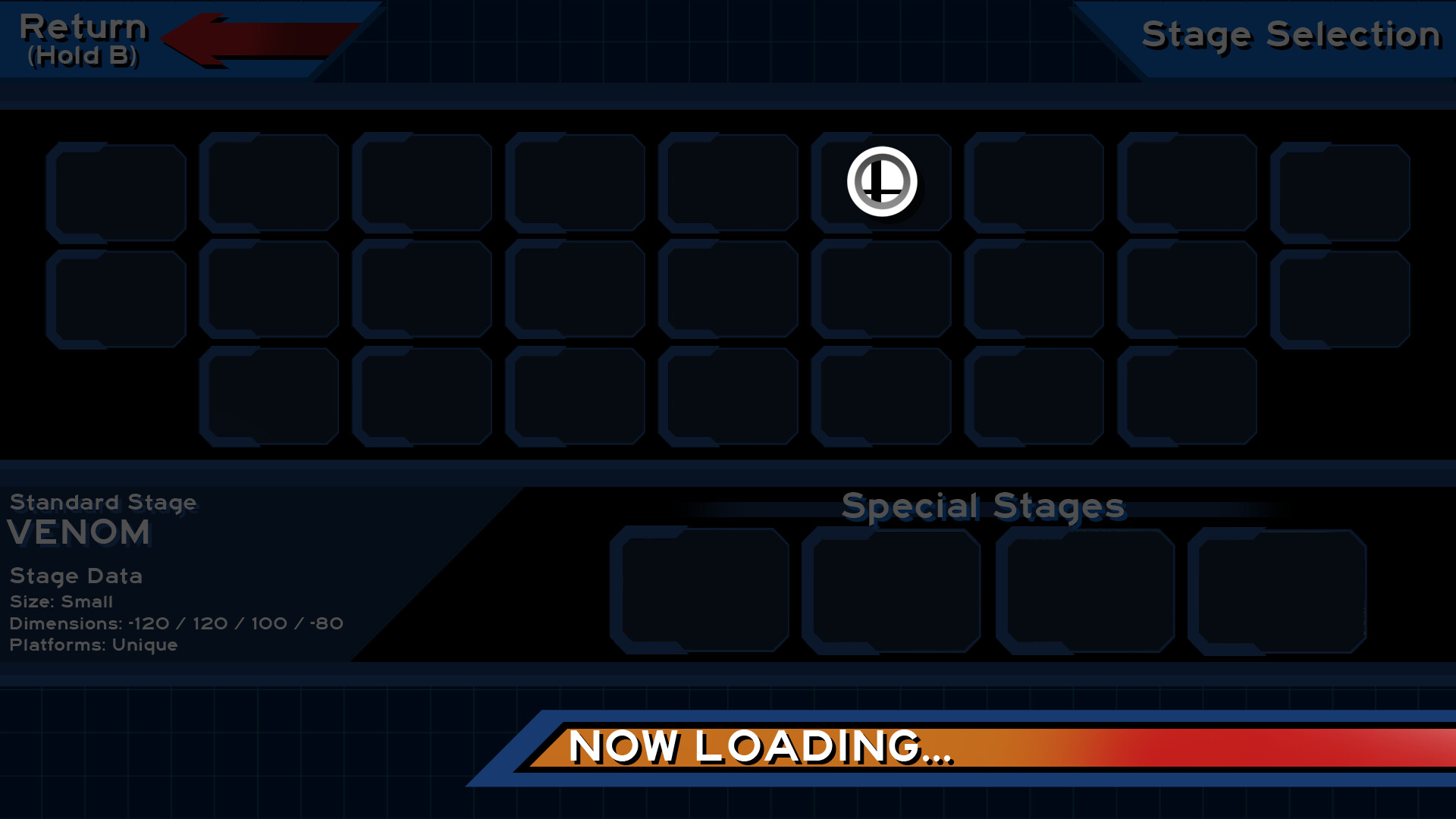 Sam Greenslade - Super Smash Bros. Melee - Menu/UI redesign