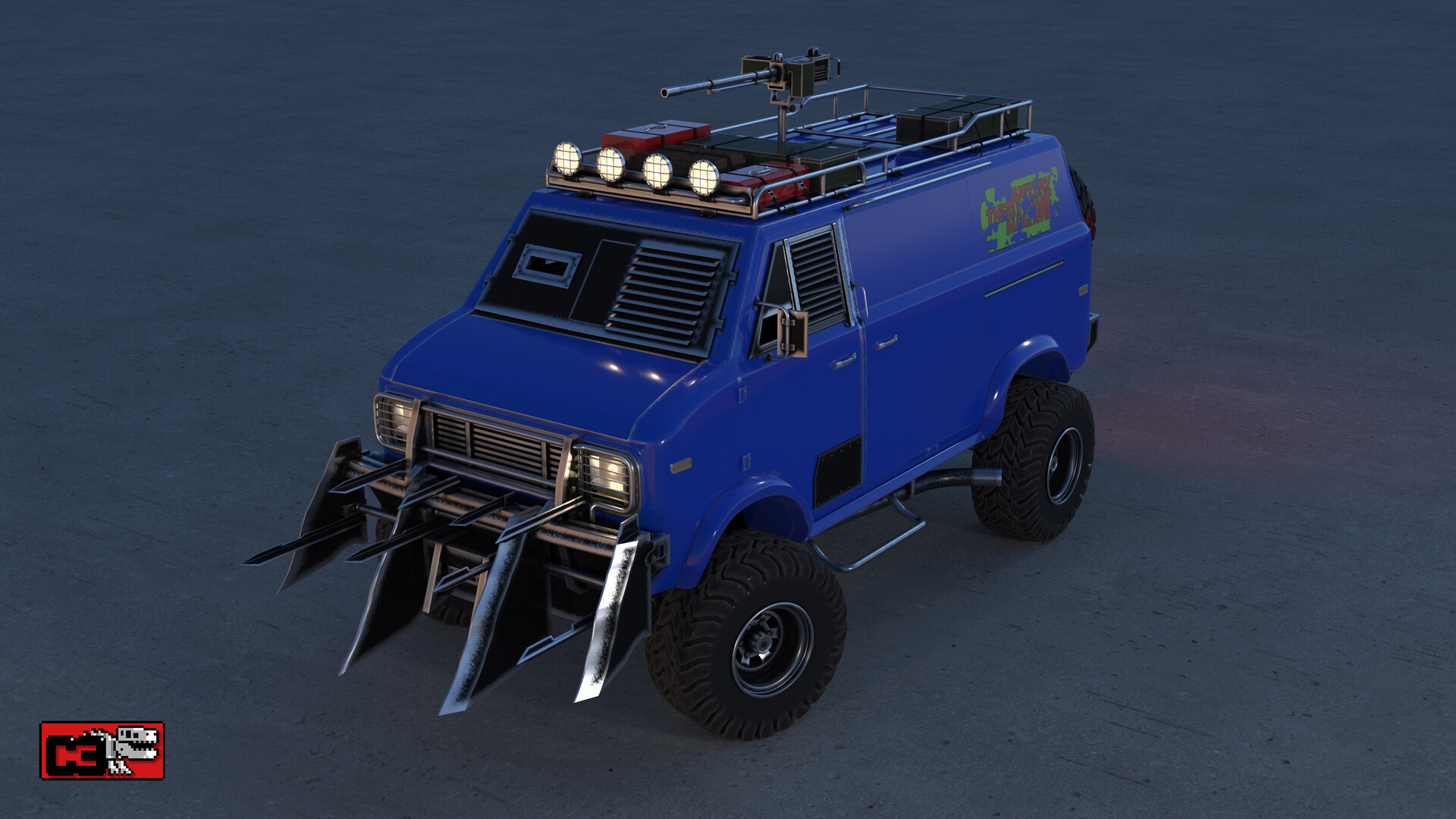 ArtStation - Post-apocalyptic truck concept