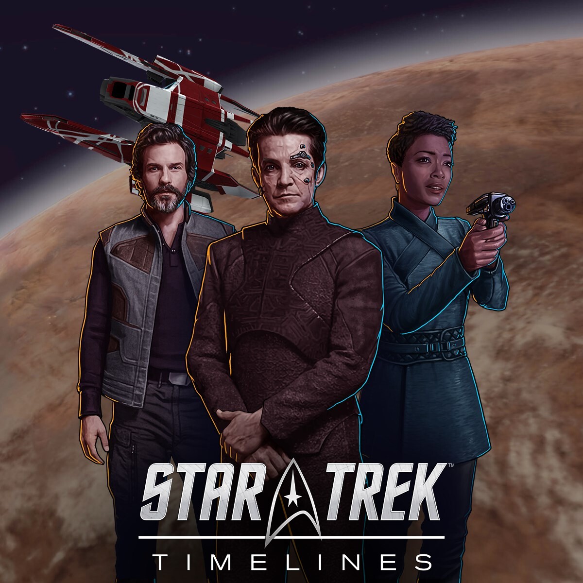 ArtStation - Star Trek Timelines Character Art