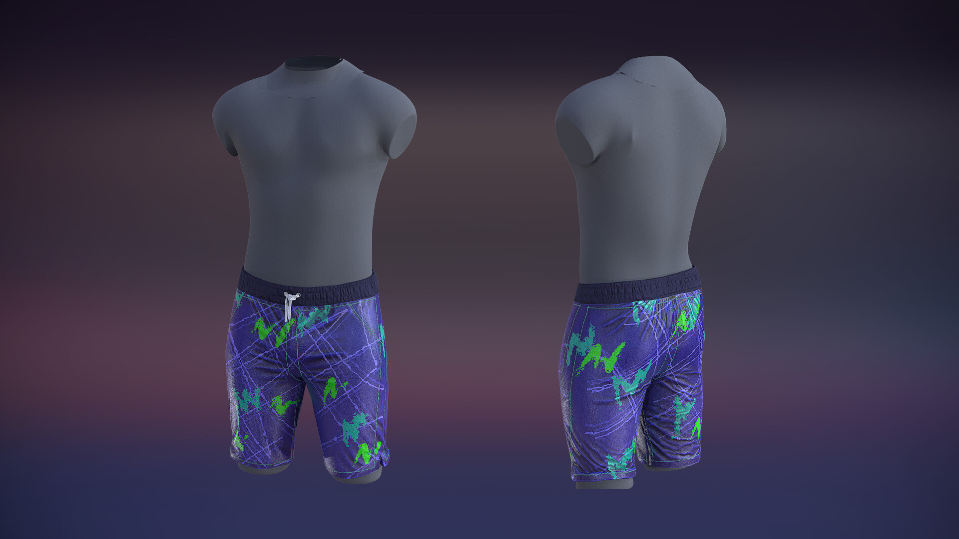 matt isaac - Rust Sunburn Swimwear