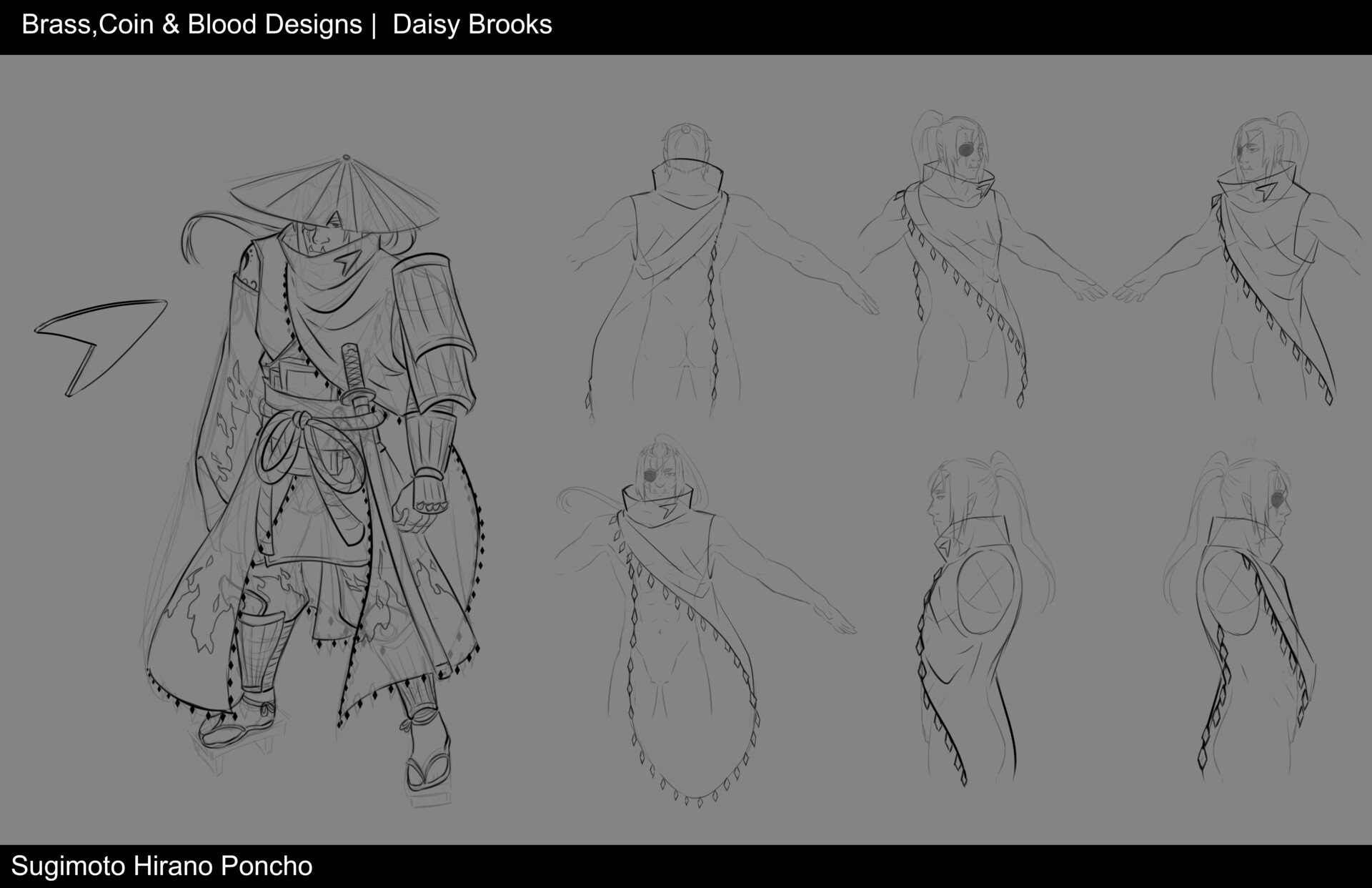 Daisy Brooks - Brass, Coin, & Blood Designs