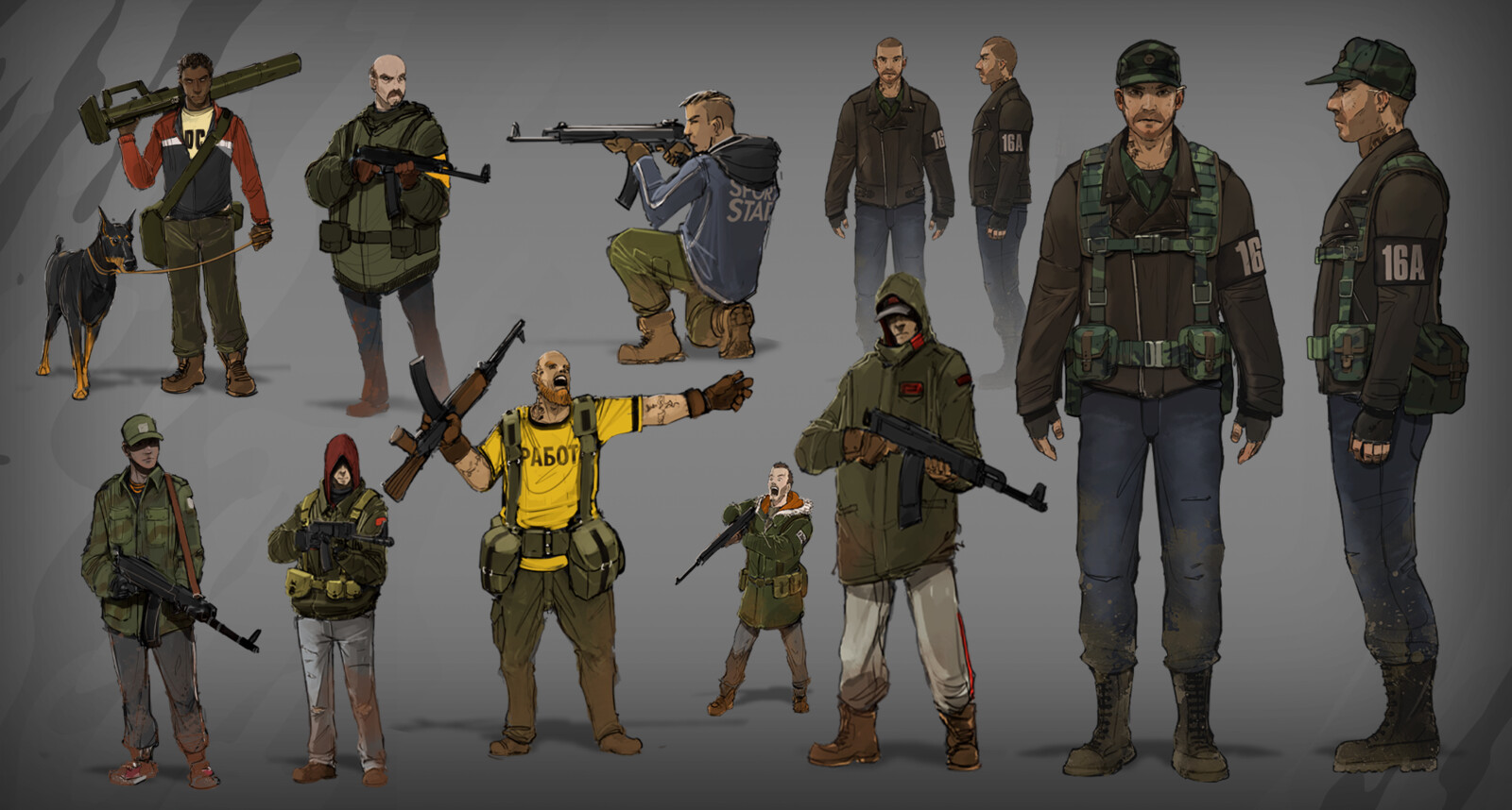 nDreams Ltd - PHANTOM: COVERT OPS - Militia Soldiers