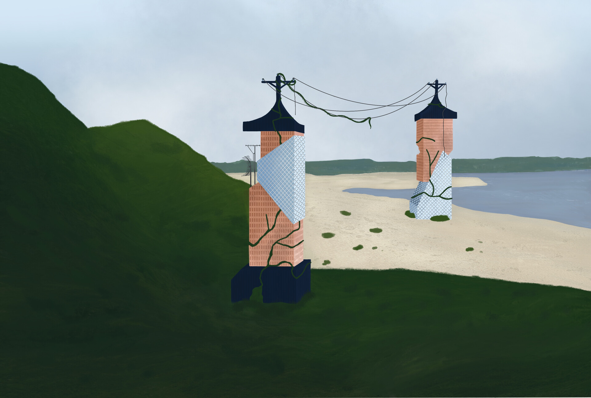 ArtStation - Landscape Matte Paintings