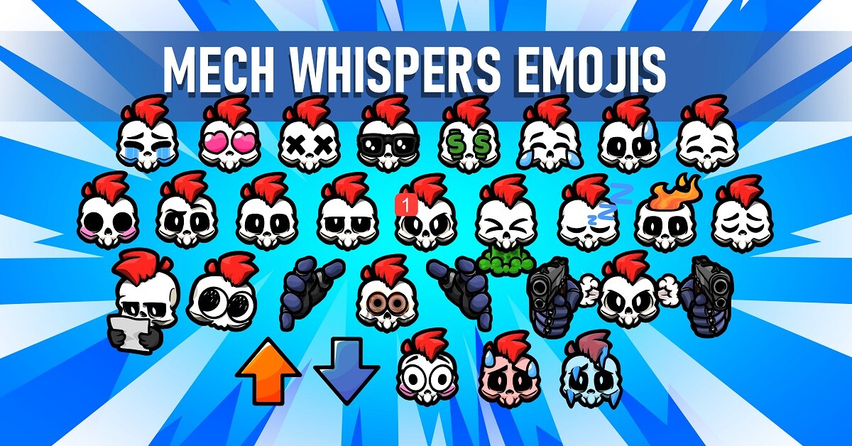 ArtStation - MECH WHISPERS EMOJIS