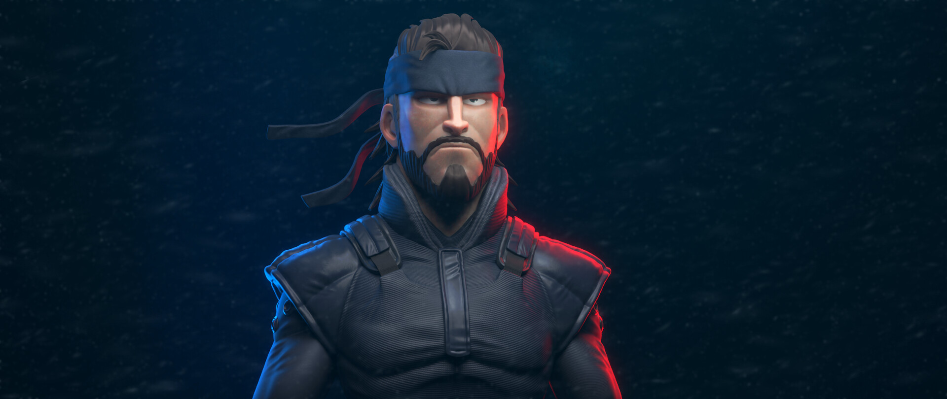 ArtStation - Solid Snake Stylized