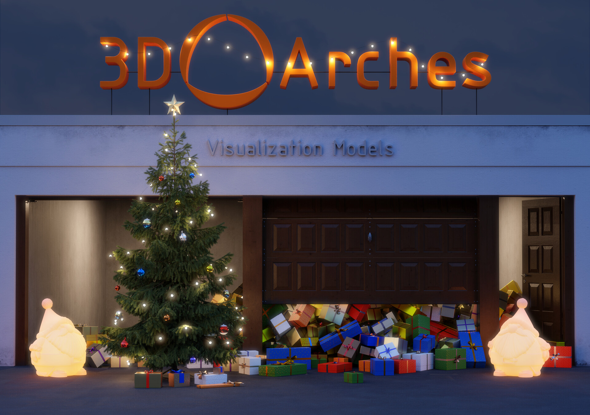 ArtStation - 3D Arches. Website with 3D models